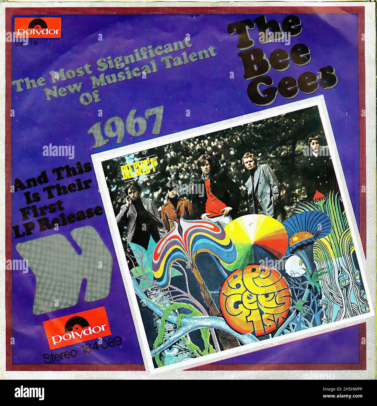 Vintage single record cover - Bee Gees, The - Massachusetts - D - 1967 ...