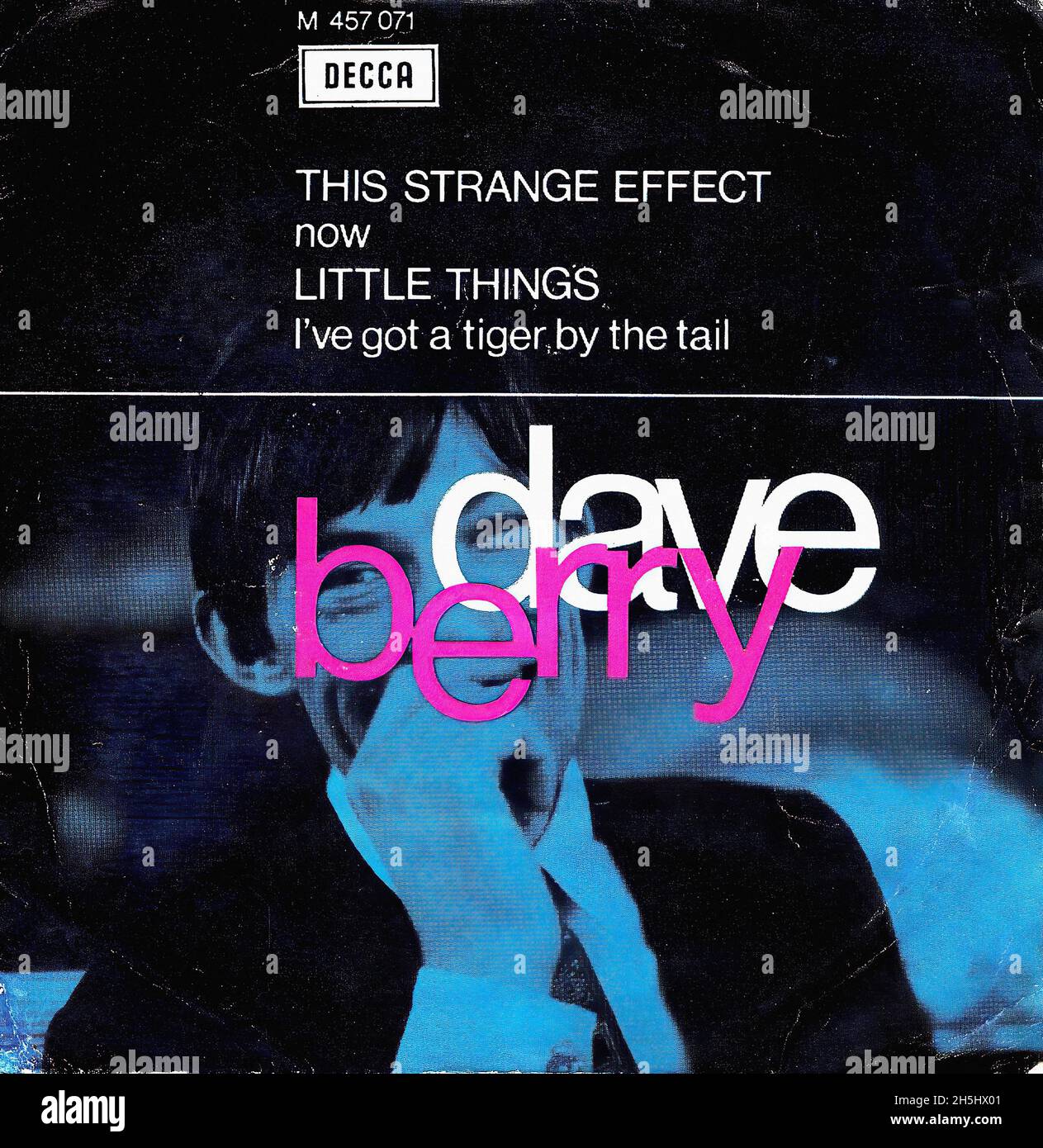 Vintage single record cover - Berry, Dave - This Strange Effect - EP ...