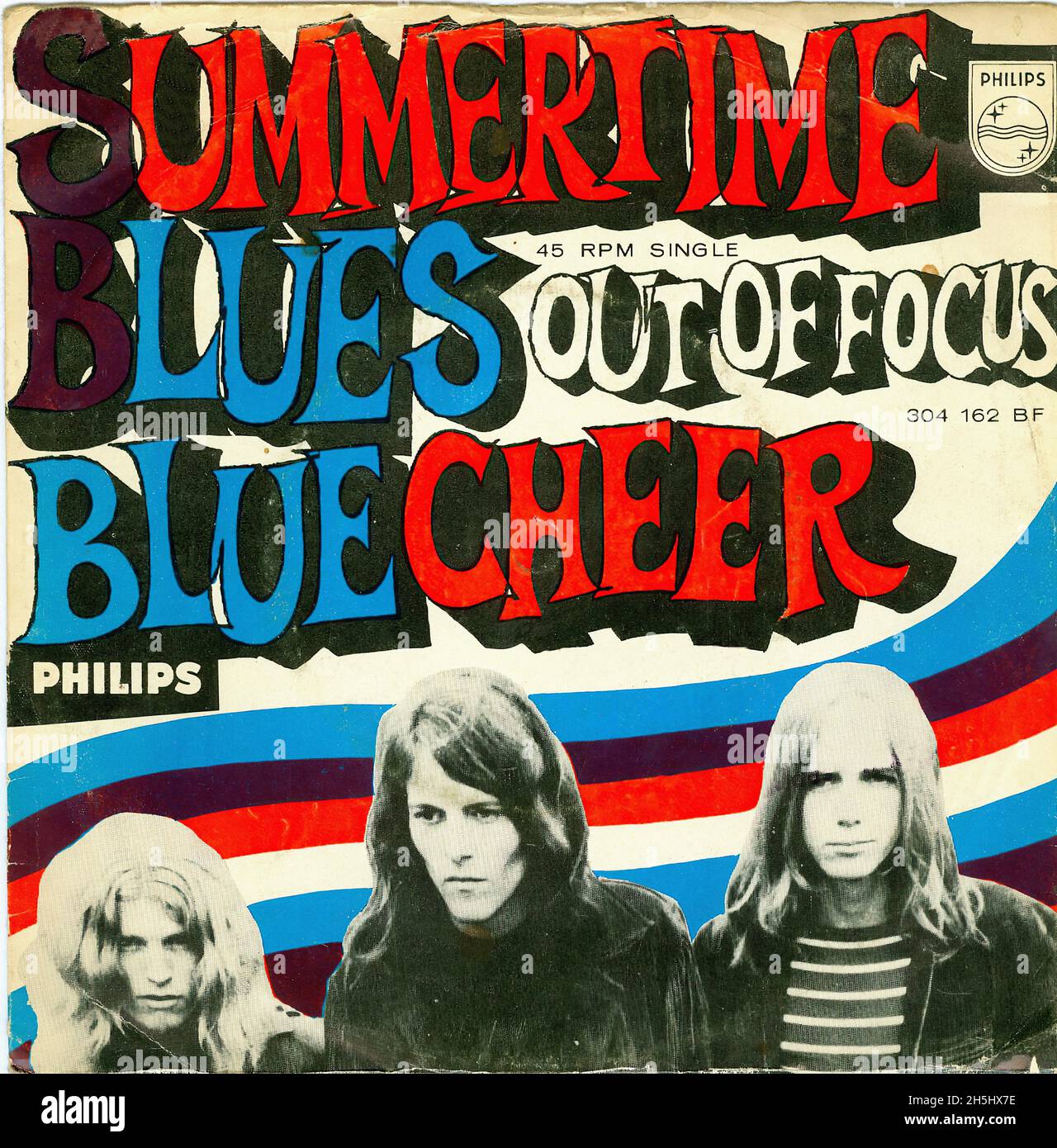 Vintage single record cover - Blue Cheer - Summertime Blues - NL - 1968 ...