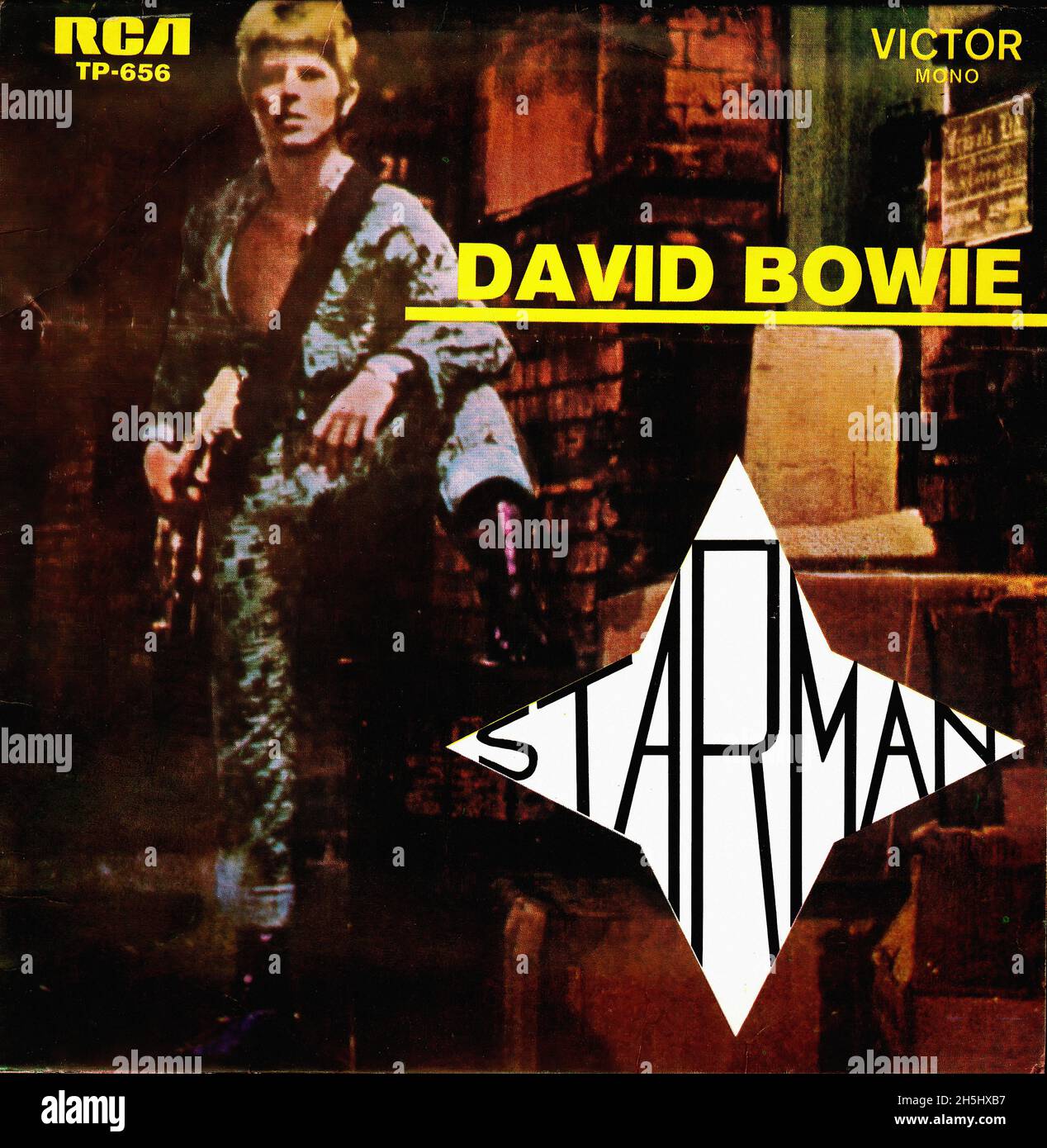 Vintage single record cover - Bowie, David - Starman - EP - Portugal ...