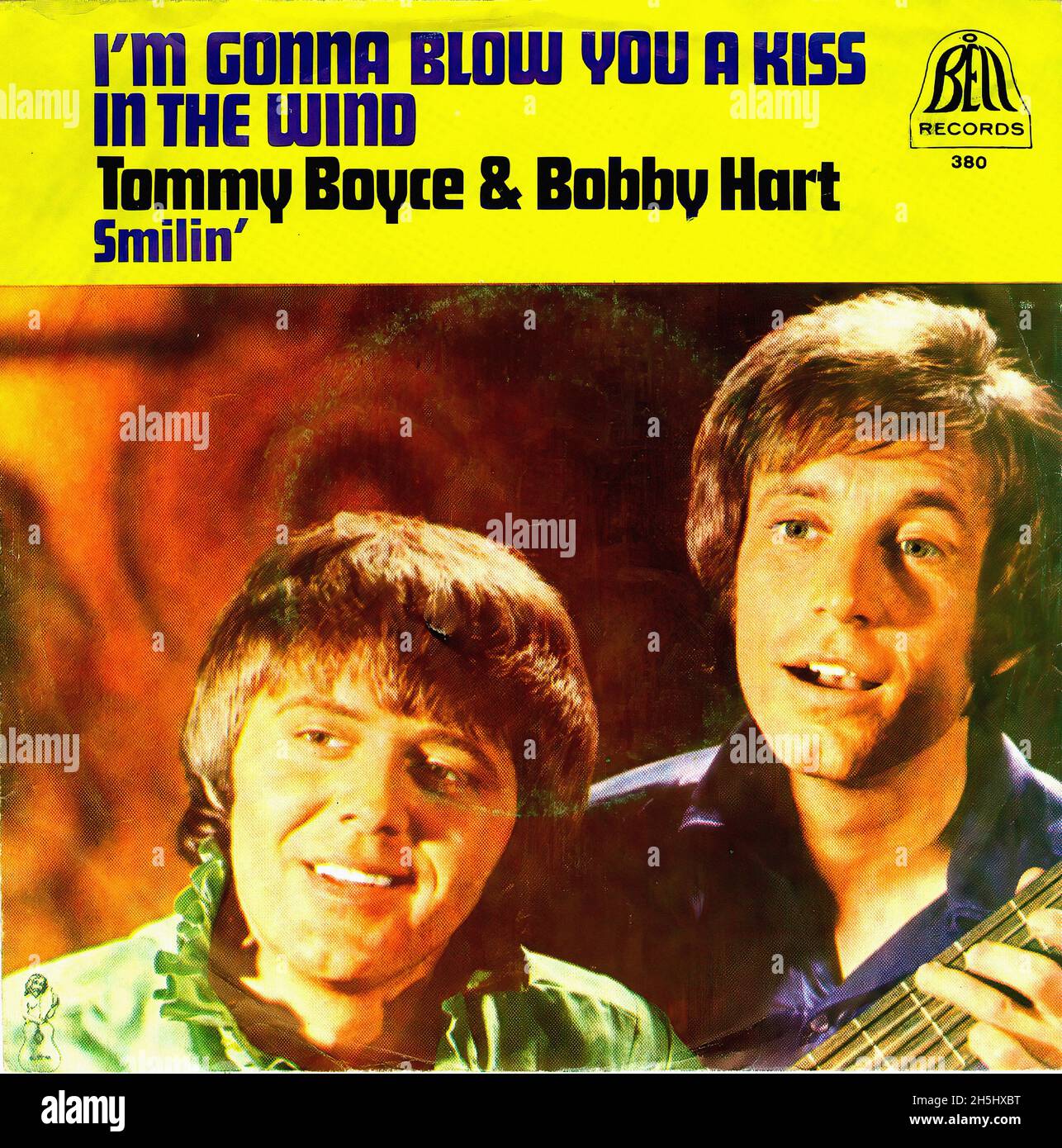 Vintage single record cover - Boyce, Tommy & Bobby Hart - I'm Gonna ...