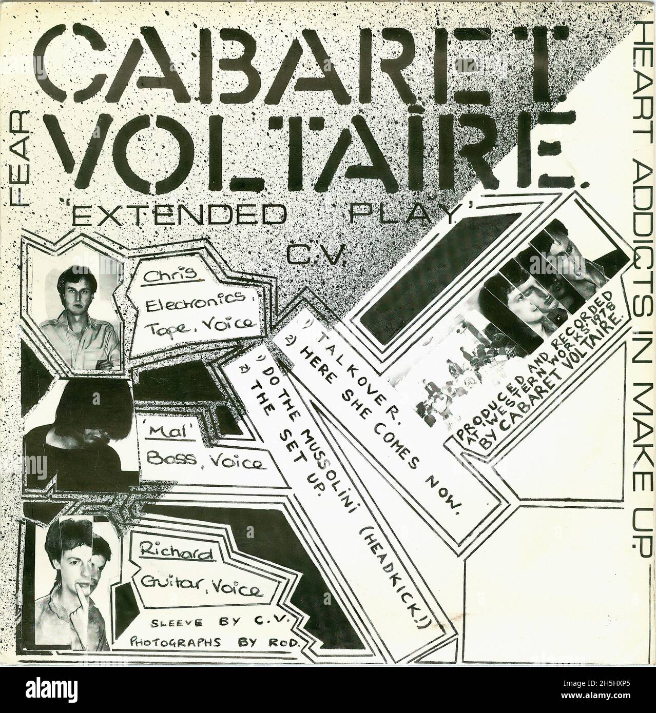 Cabaret voltaire cover hi-res stock photography and images - Alamy
