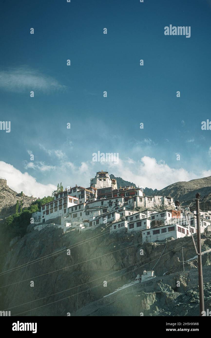 Vertical shot rock monastery hi-res stock photography and images - Alamy