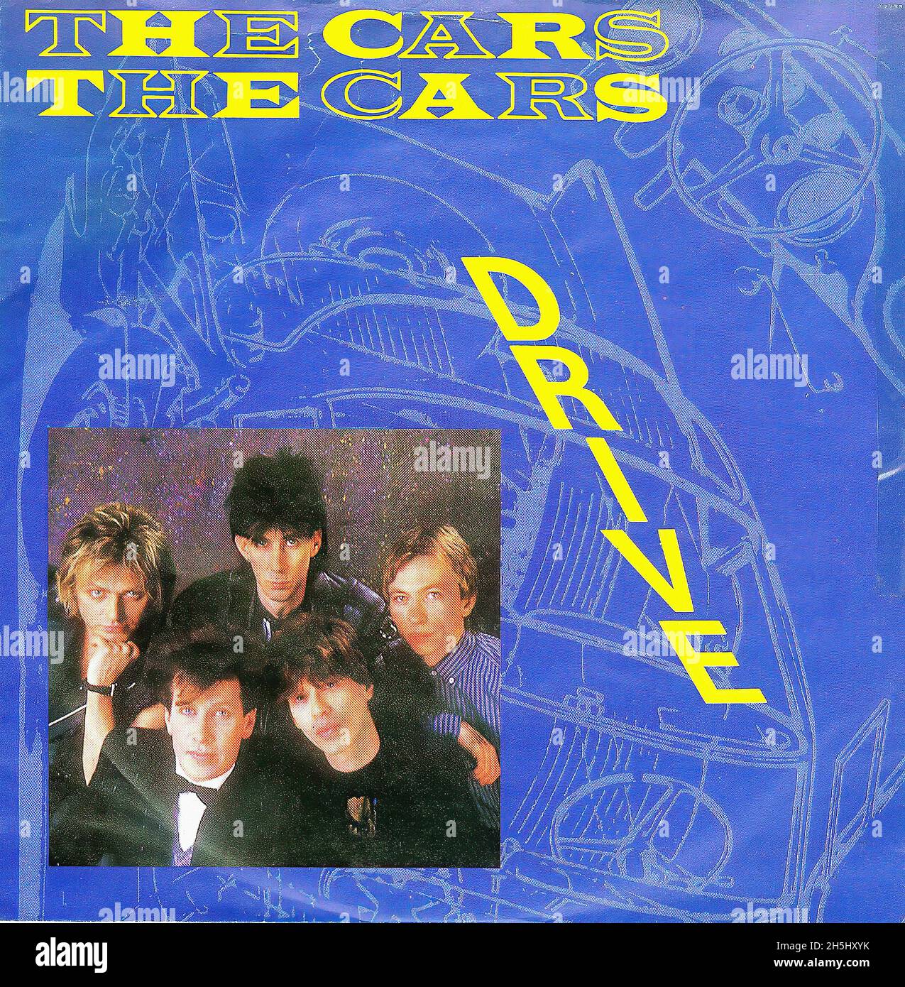 Vintage single record cover - Cars, The - Drive - D - 1984 01 Stock ...