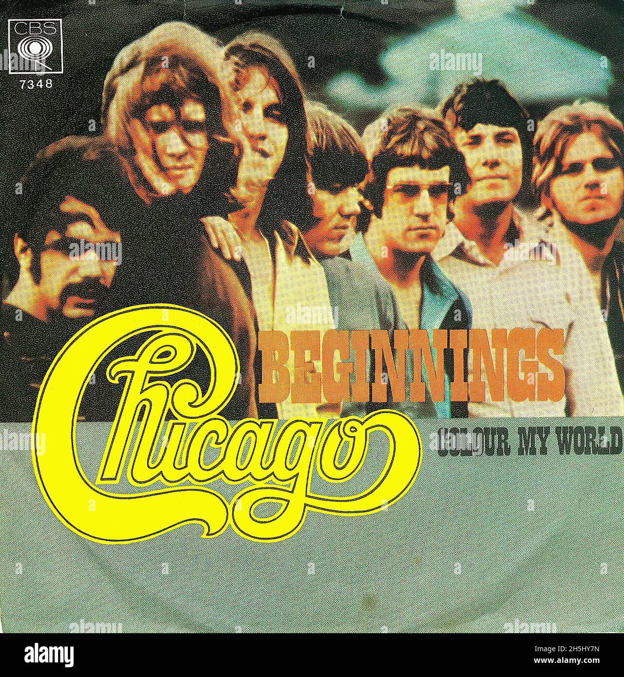 Vintage single record cover - Chicago - Beginnings - Rec.69 - D - 1971 ...