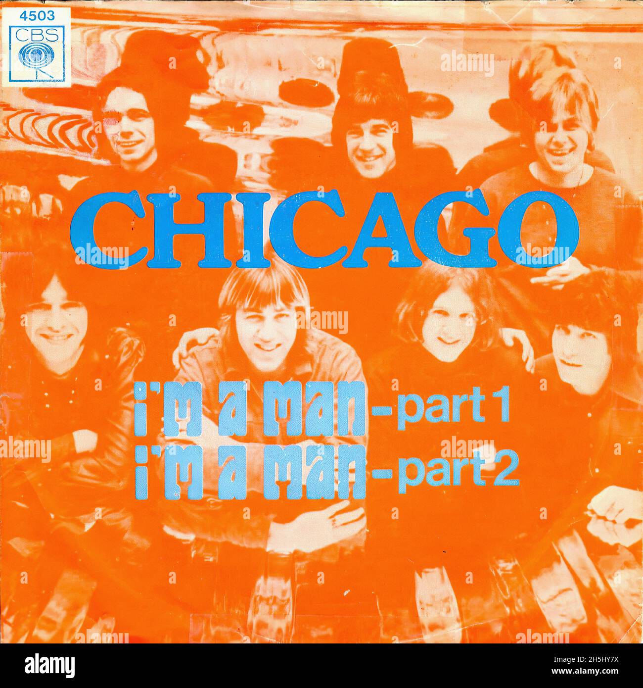 Vintage single record cover - Chicago - I'm A Man - NL - 1969 Stock ...