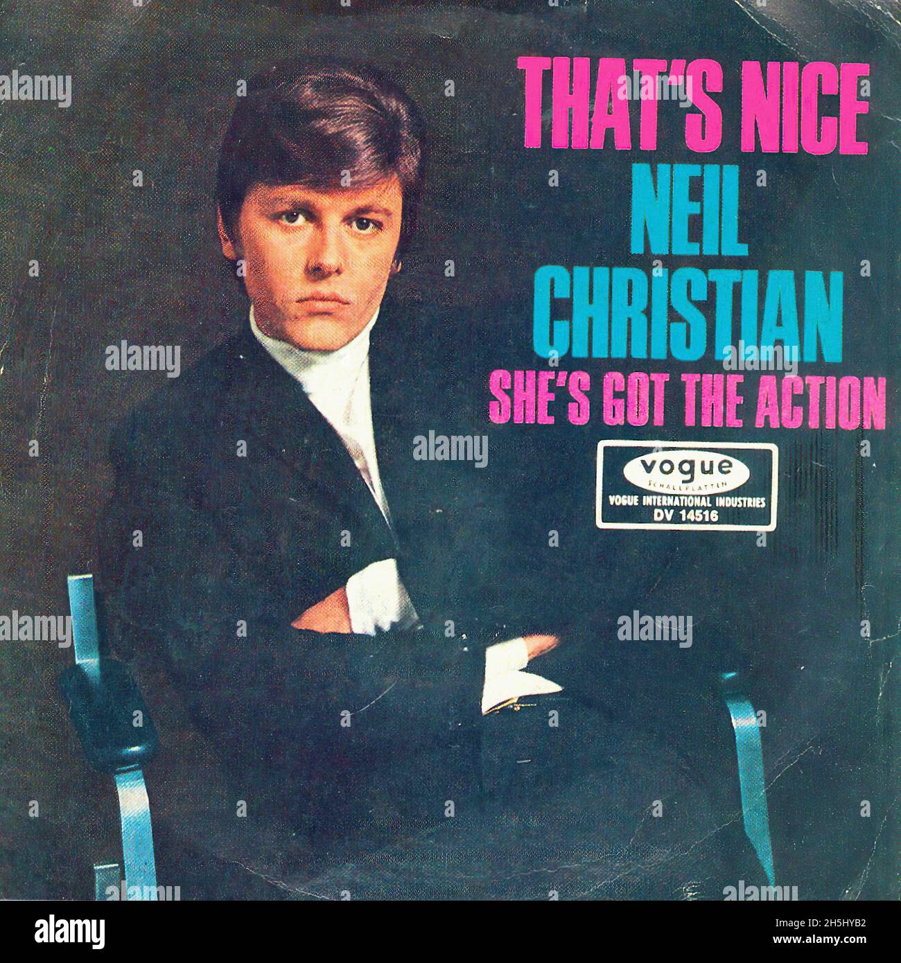 Vintage single record cover - Christian, Neil - That's Nice - D ...