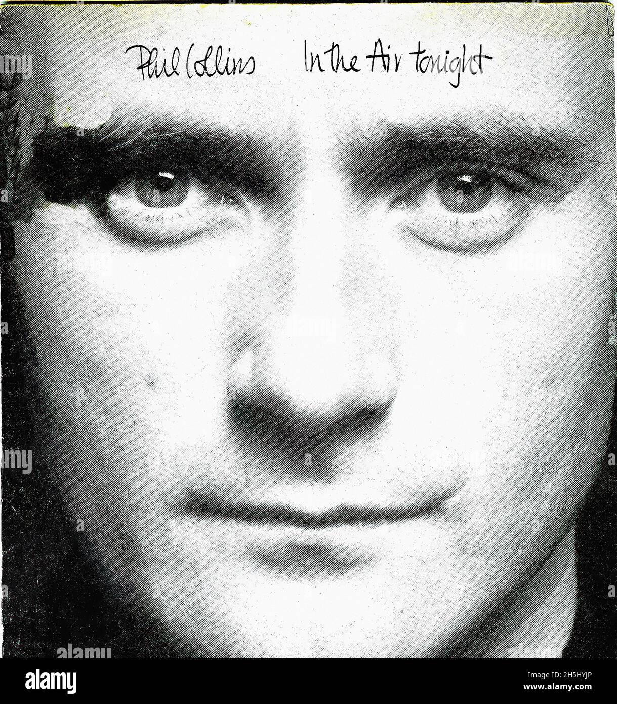 Vintage single record cover - Collins, Phil - In The Air Tonight - 1 ...