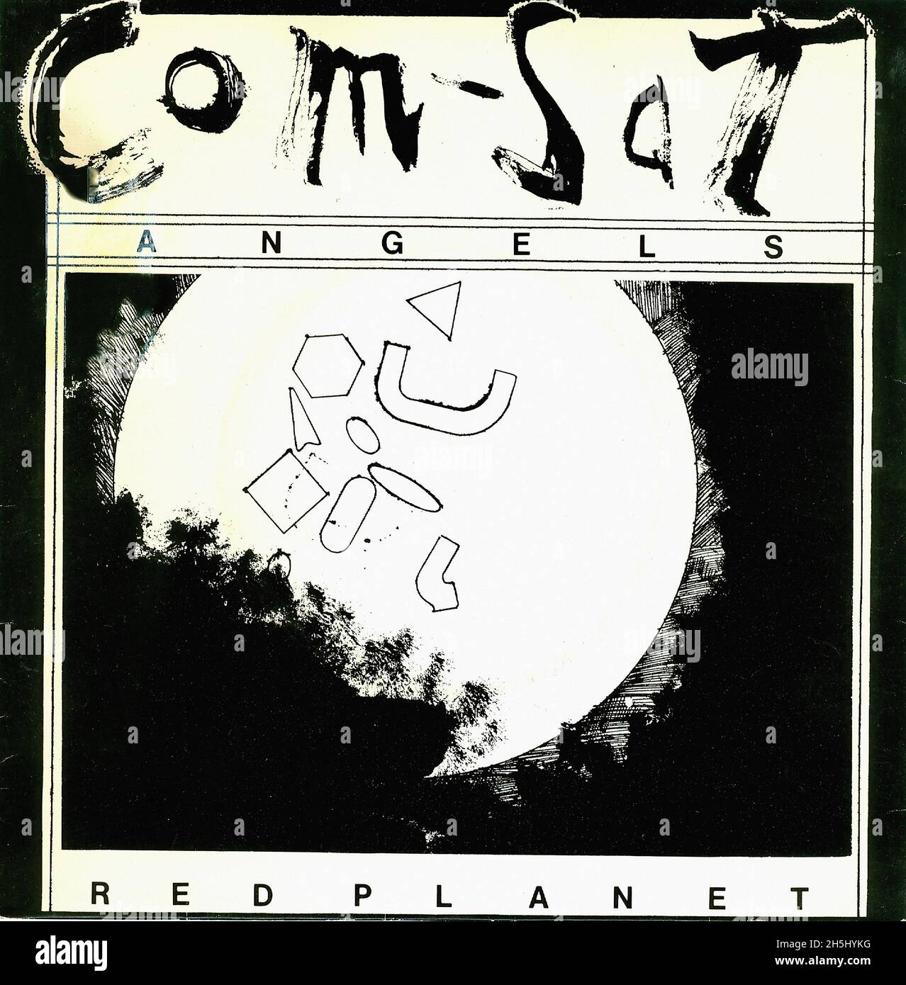 Vintage single record cover - Comsat Angels, The - Red Planet - UK ...