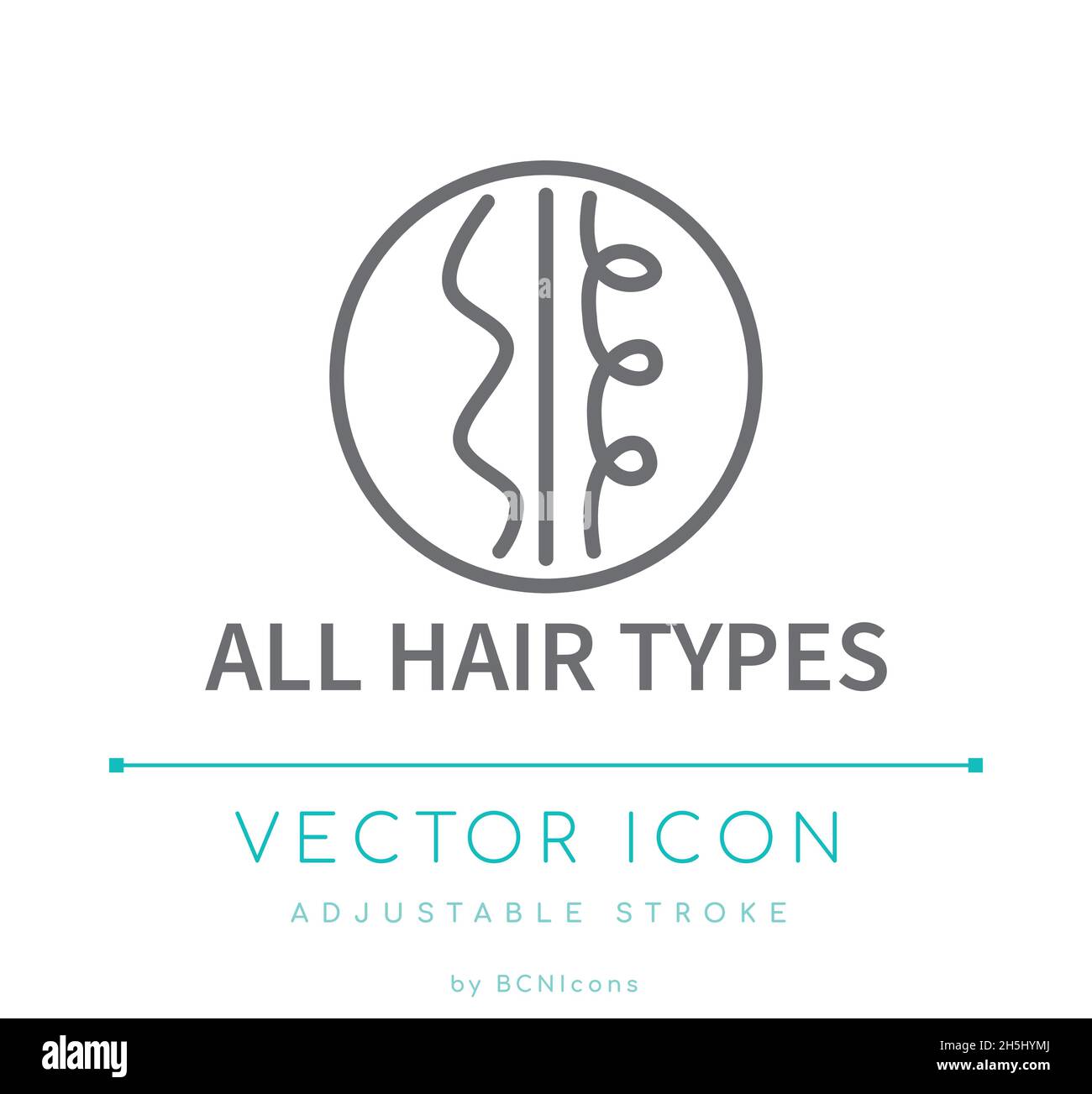 Suitable to all hair types hi-res stock photography and images - Alamy