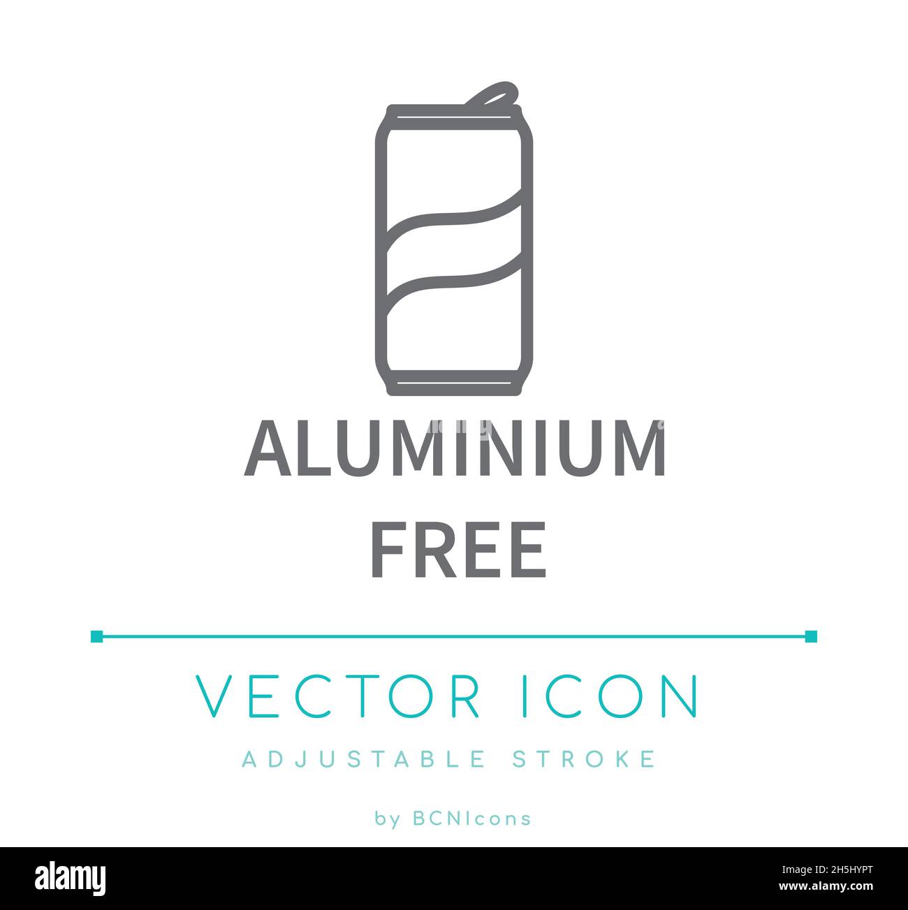 Aluminium free icon hi-res stock photography and images - Alamy