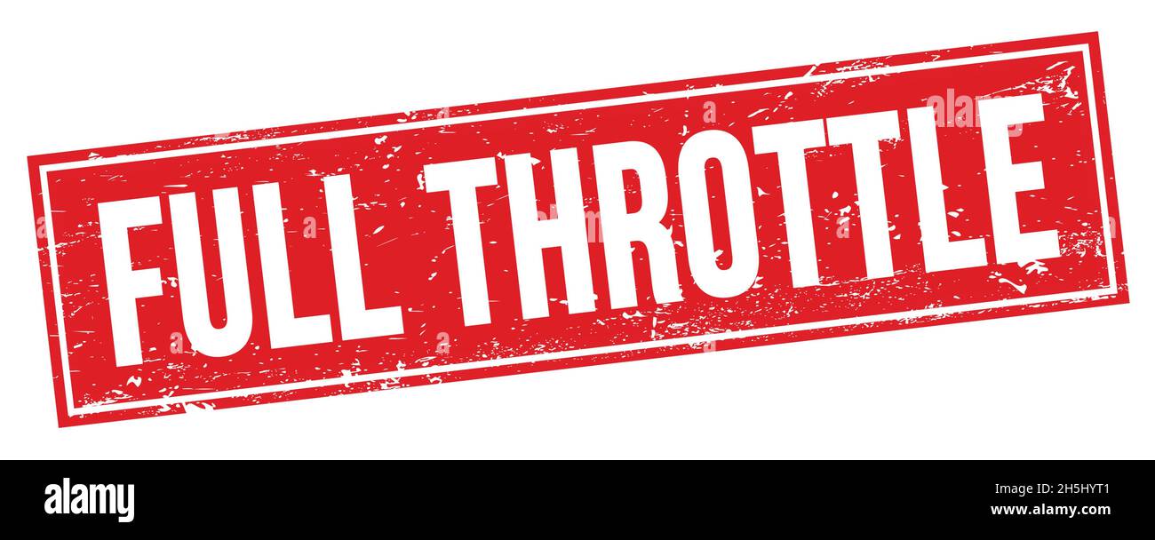 Full throttle text hi-res stock photography and images - Alamy