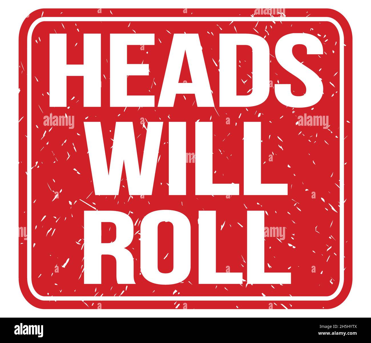 Heads will roll hi-res stock photography and images - Alamy