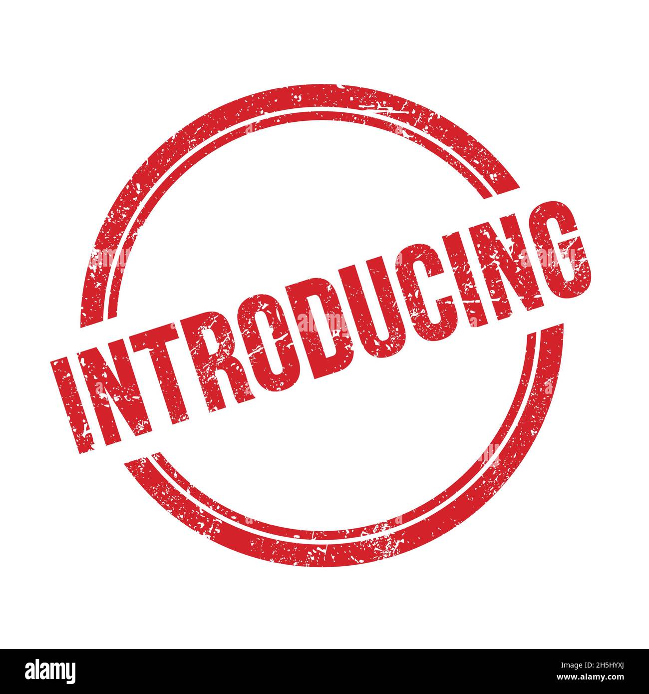 Introducing stamp hi-res stock photography and images - Alamy