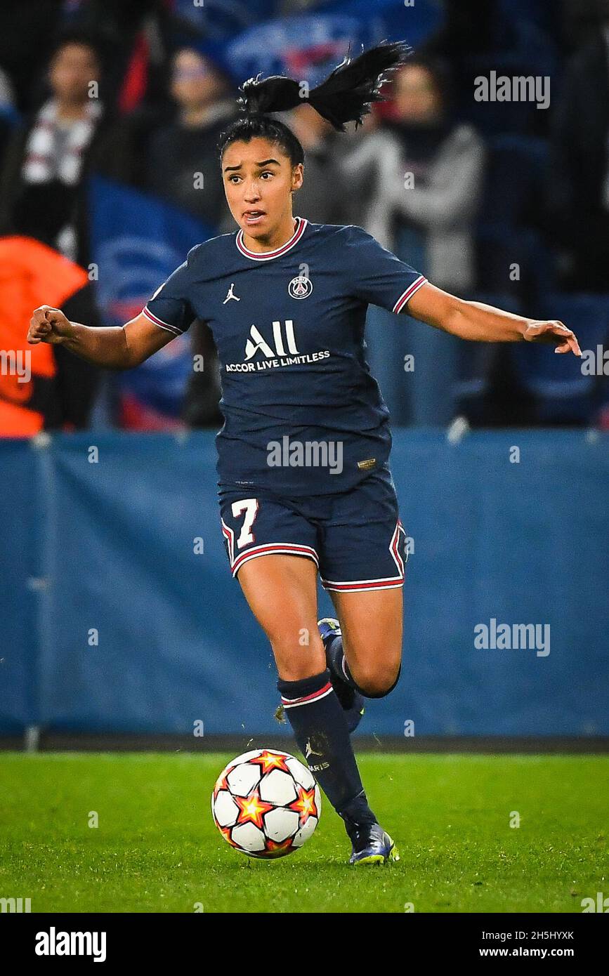 Paris, France - November 9, 2021, Sakina KARCHAOUI of PSG during the ...