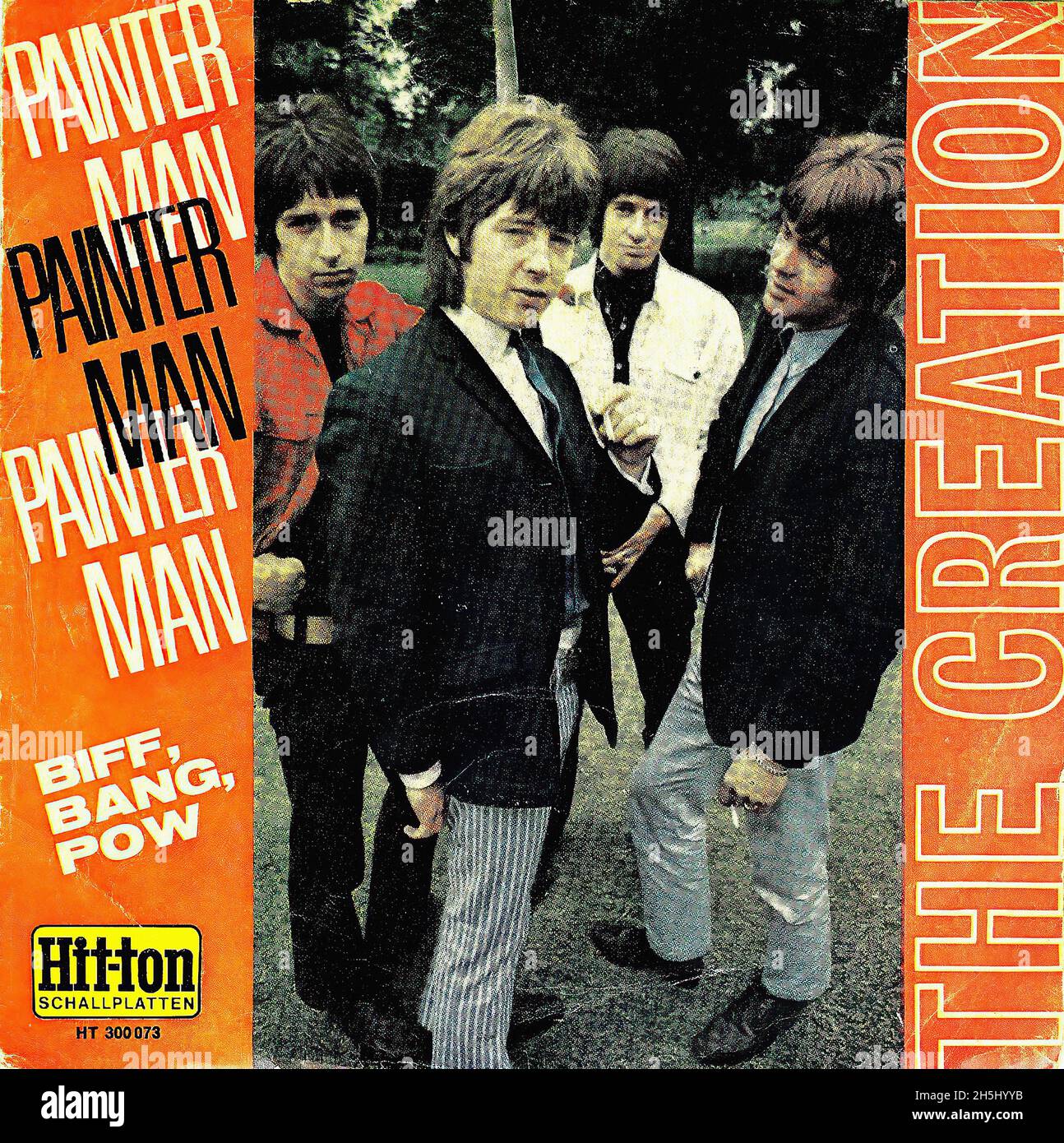 Vintage single record cover - Creation, The - 1 - Painter Man - D ...
