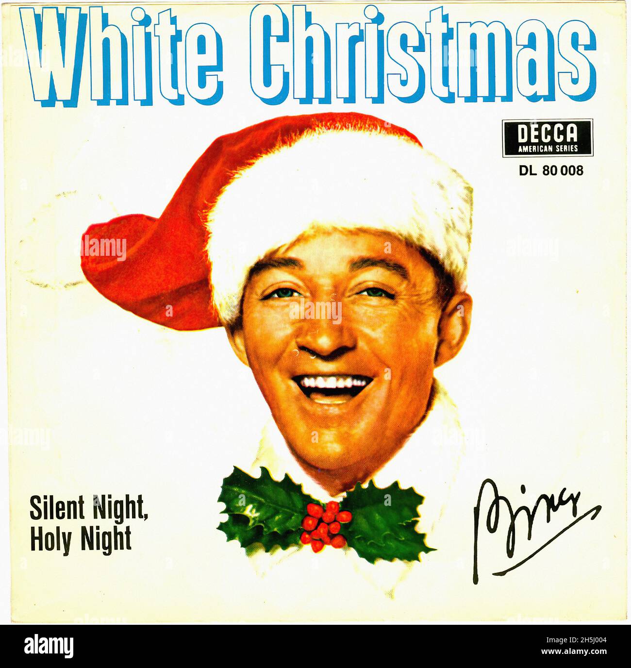 Vintage single record cover - Crosby, Bing - White Christmas - D - 1965 ...