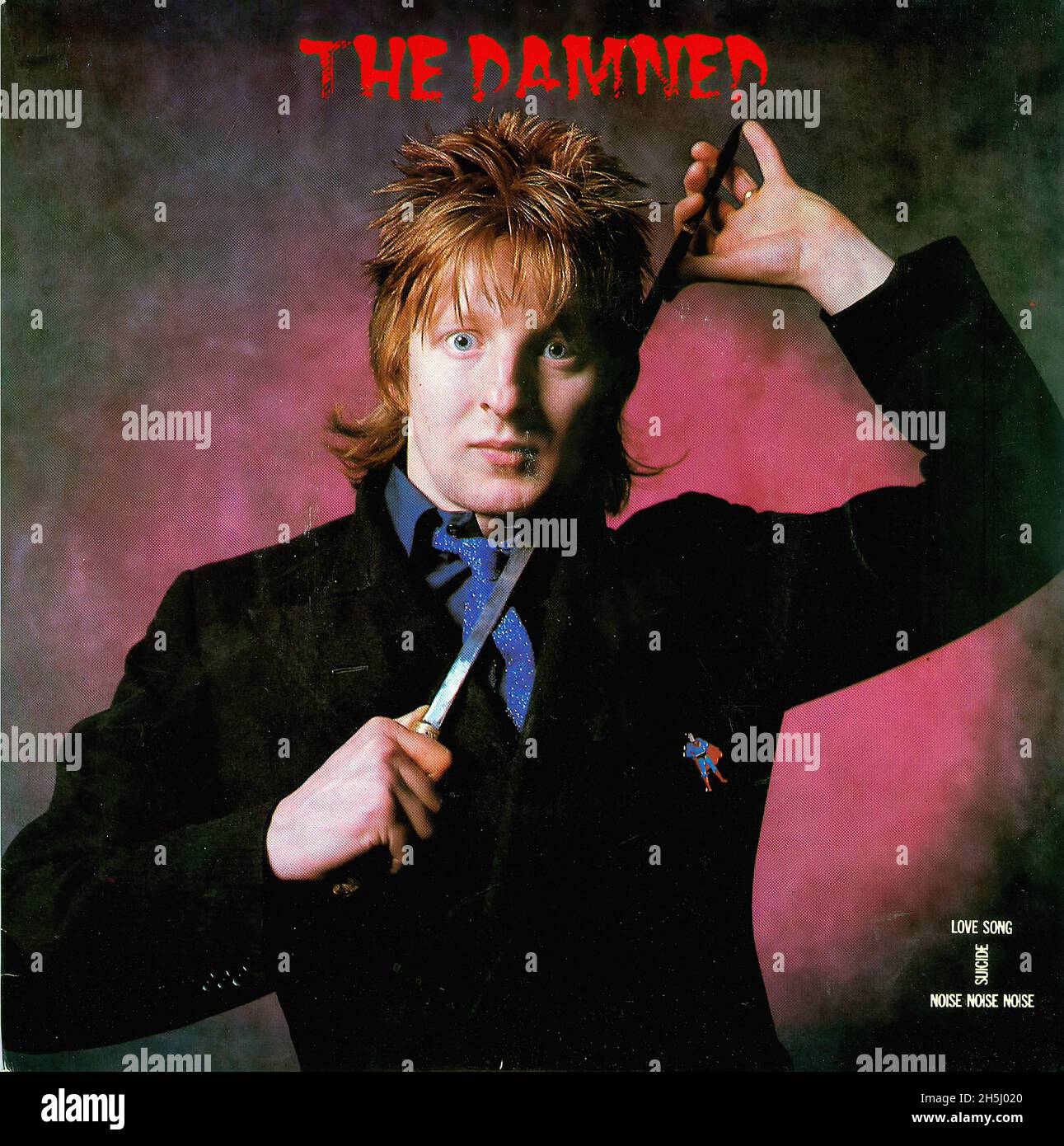 Vintage single record cover - Damned, The - Love Song - UK - 1979 Stock ...