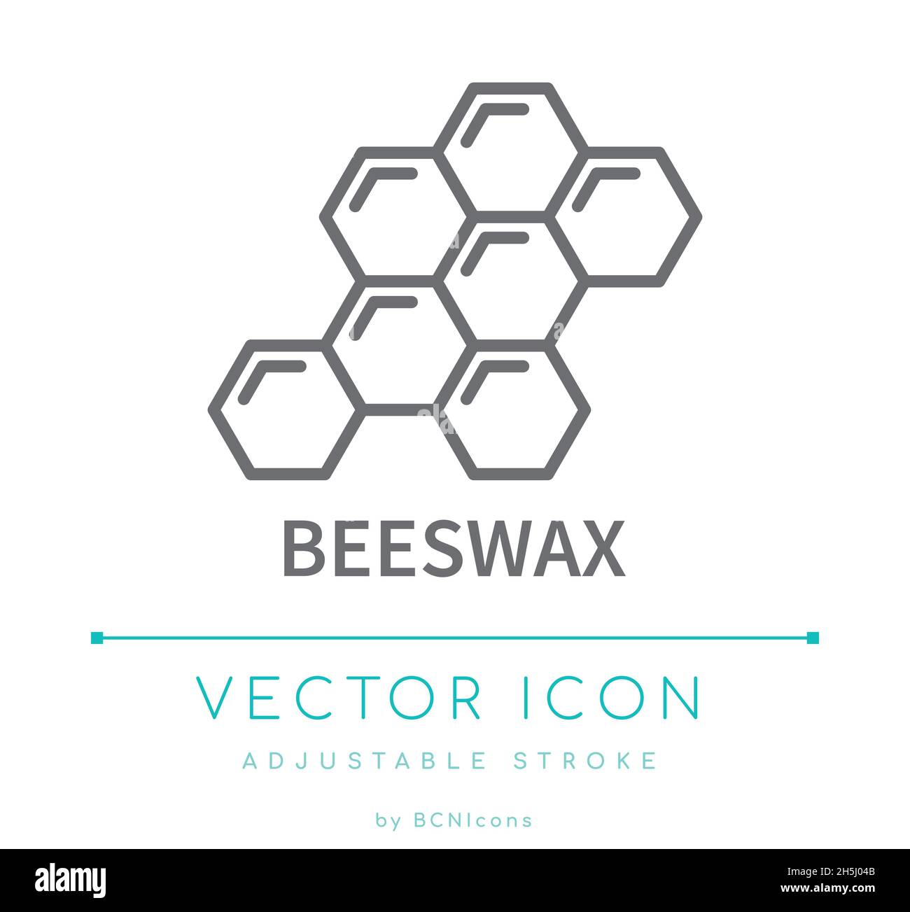 Beeswax Vector Line Icon Stock Vector Image & Art - Alamy