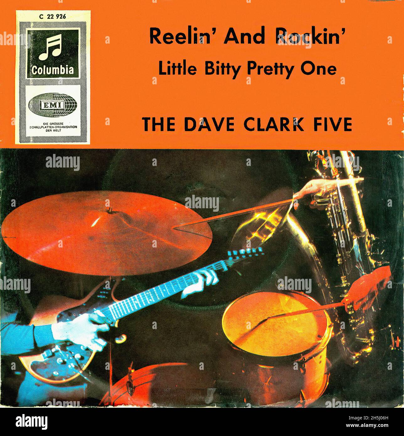 Vintage single record cover - Dave Clark Five, The - Reelin' And Rockin ...