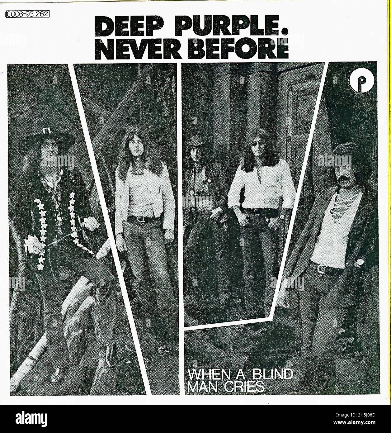 Vintage single record cover - Deep Purple - Never Before - D - 1972 ...
