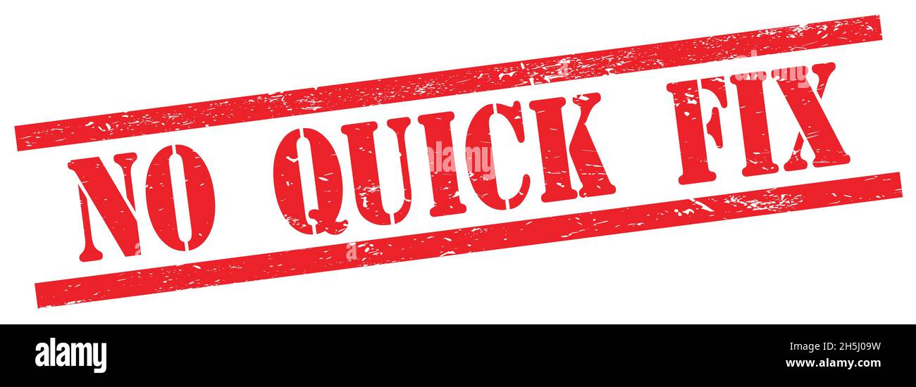 Quick fix stamp hi-res stock photography and images - Alamy