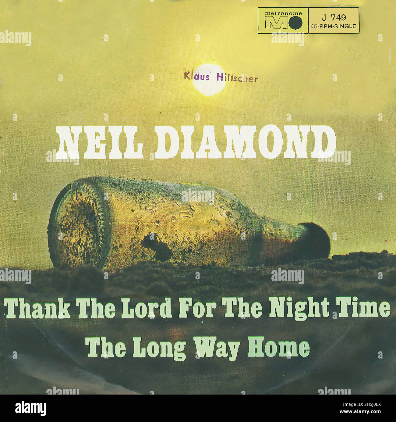 Vintage single record cover - Diamond, Neil - Thank The Lord For The ...