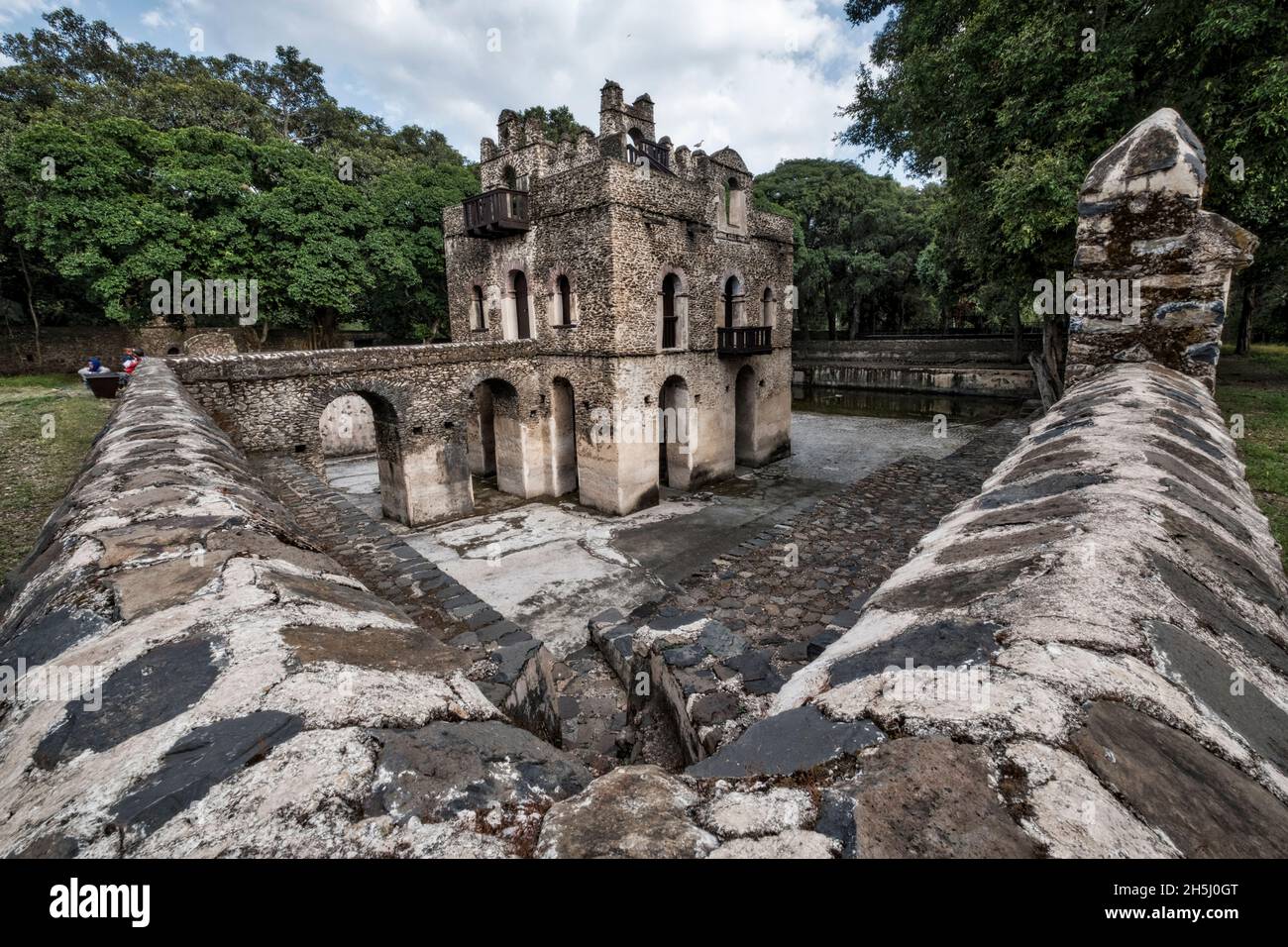 Fasiladas' Bath in Gondar, Ethiopia, Africa Stock Photo - Alamy