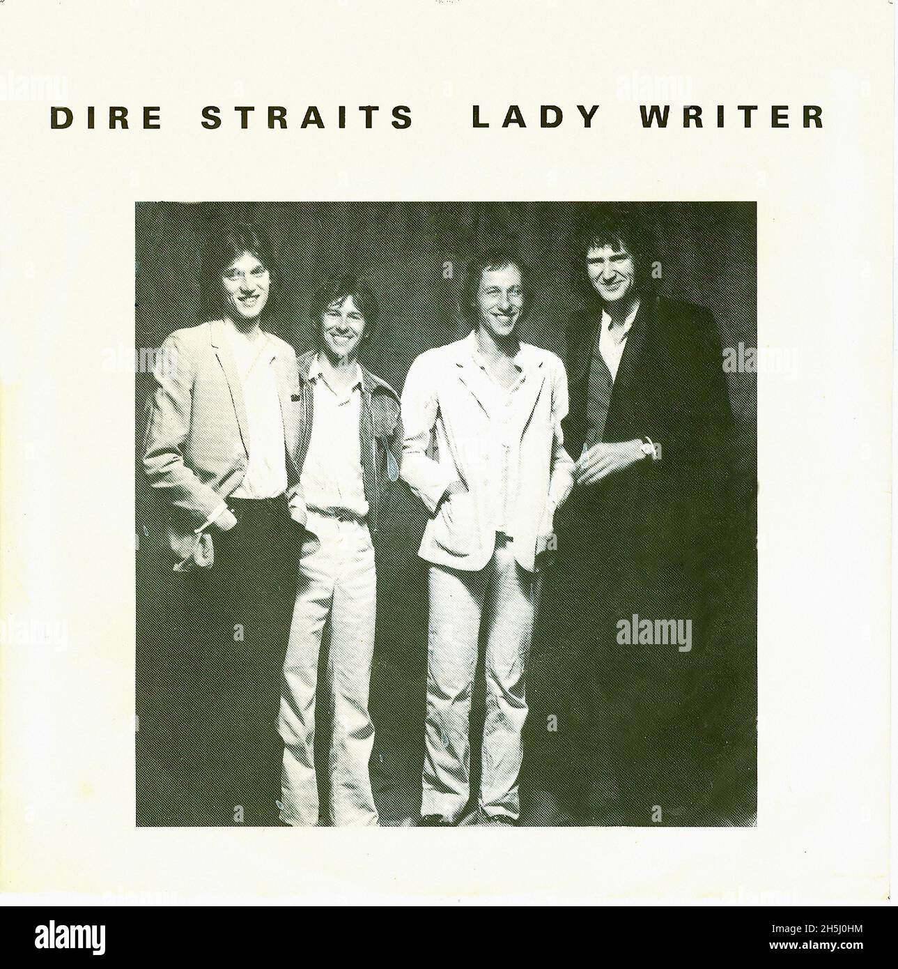 Vintage single record cover - Dire Straits - Lady Writer - US - 1979 ...