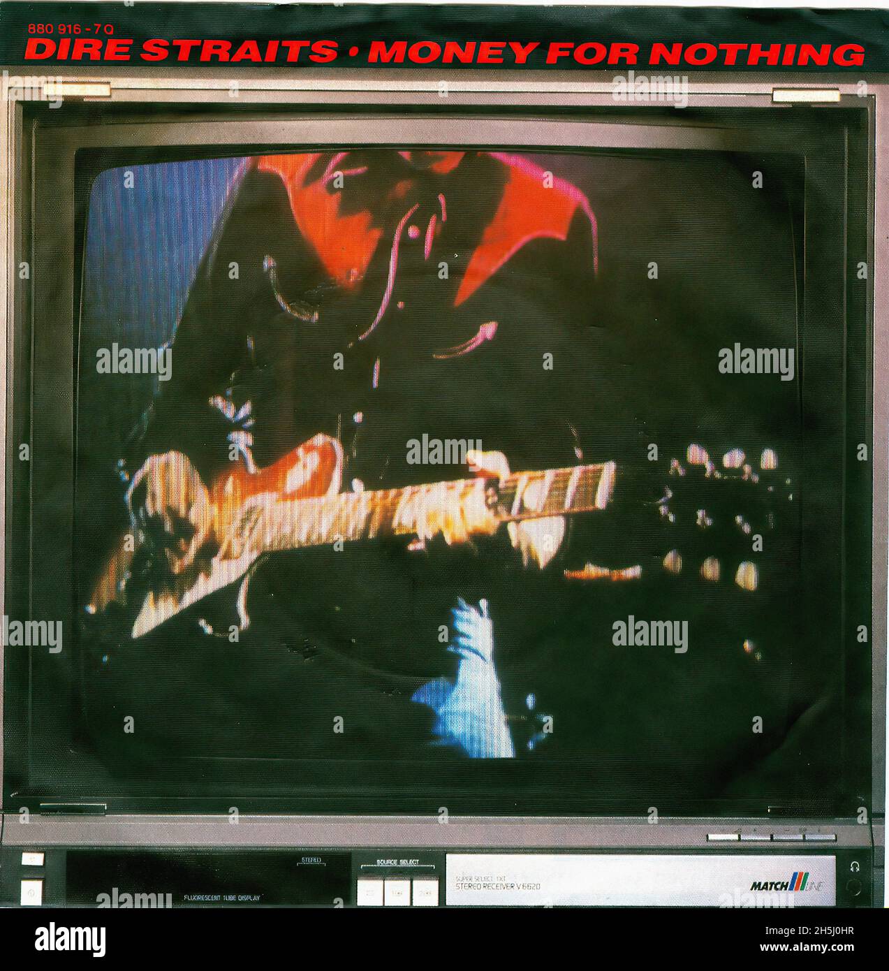 Vintage single record cover - Dire Straits - Money For Nothing - D ...