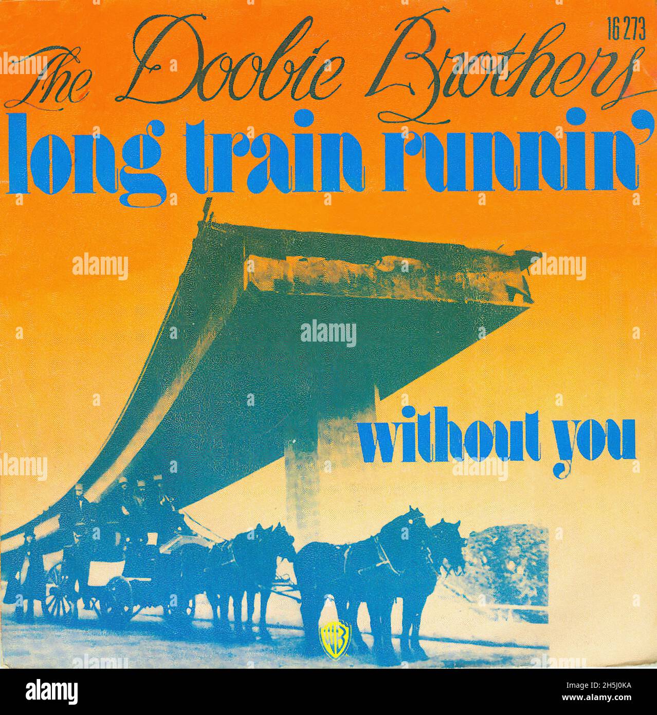 Vintage single record cover - Doobie Brothers, The - Long Train Runnin ...