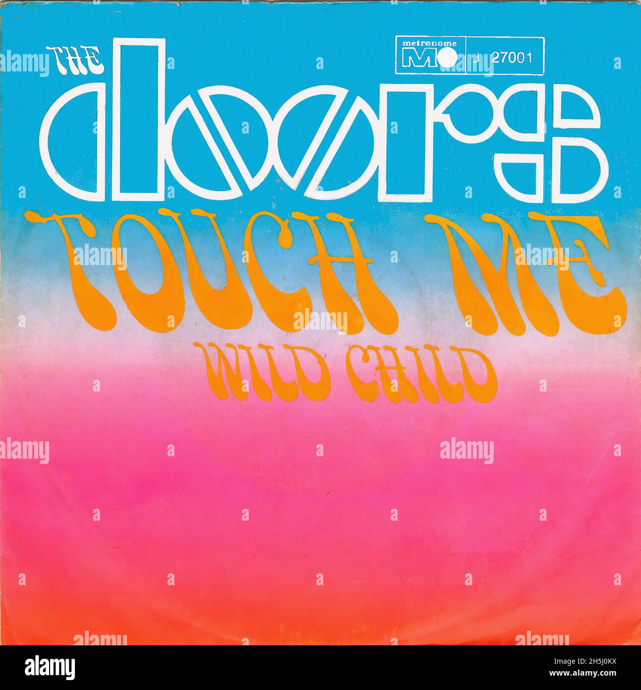 Vintage single record cover - Doors - Touch Me- 1968 Stock Photo - Alamy