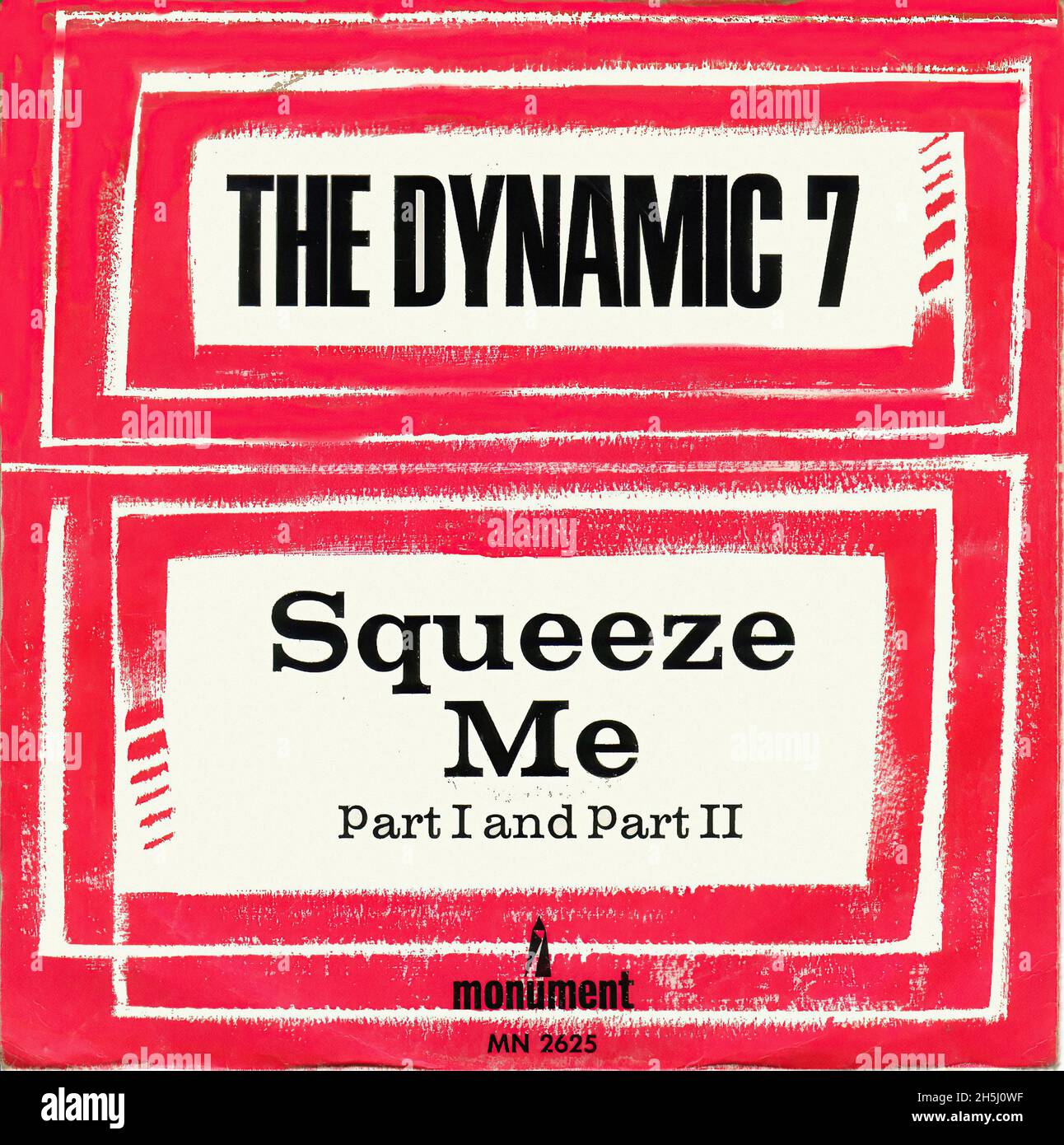 Vintage single record cover - Dynamic 7, The - Squeeze Me Part 1 - 1967 ...