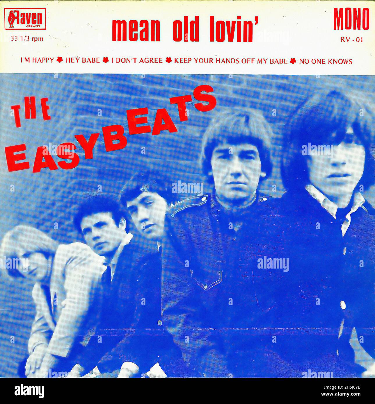 Vintage single record cover - Easybeats, The - 6 Track EP - Australia ...