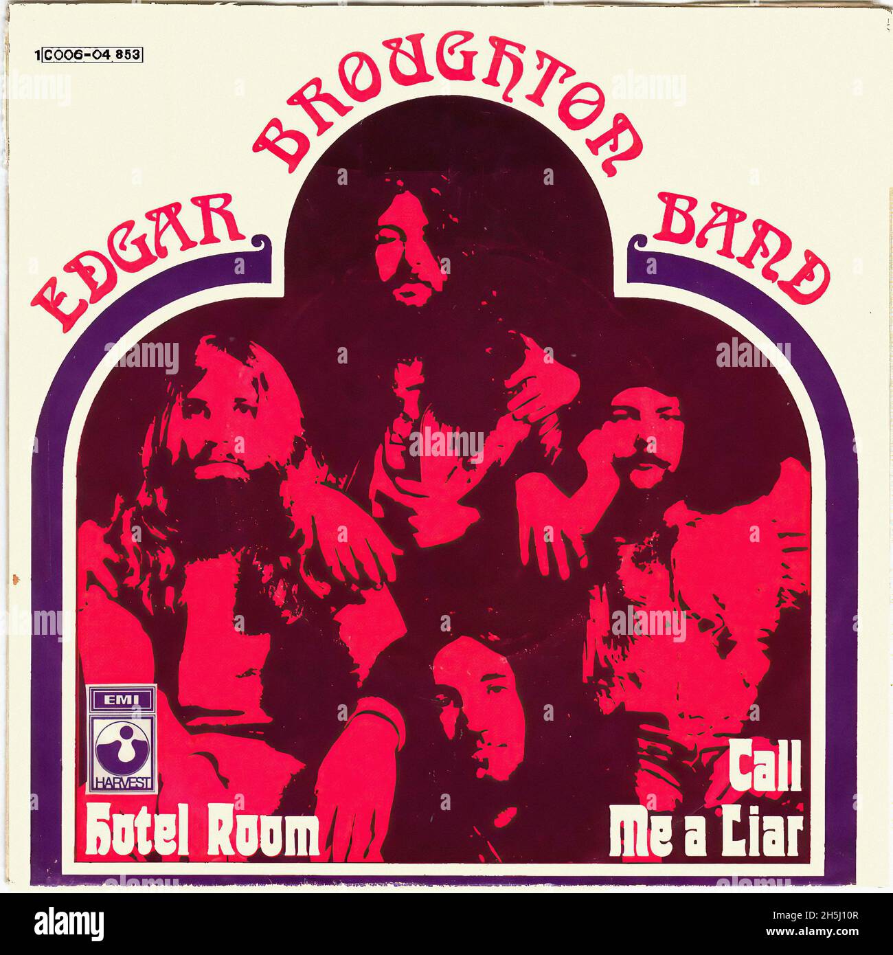 Vintage single record cover - Edgar Broughton Band-Hotel Room-1971 ...