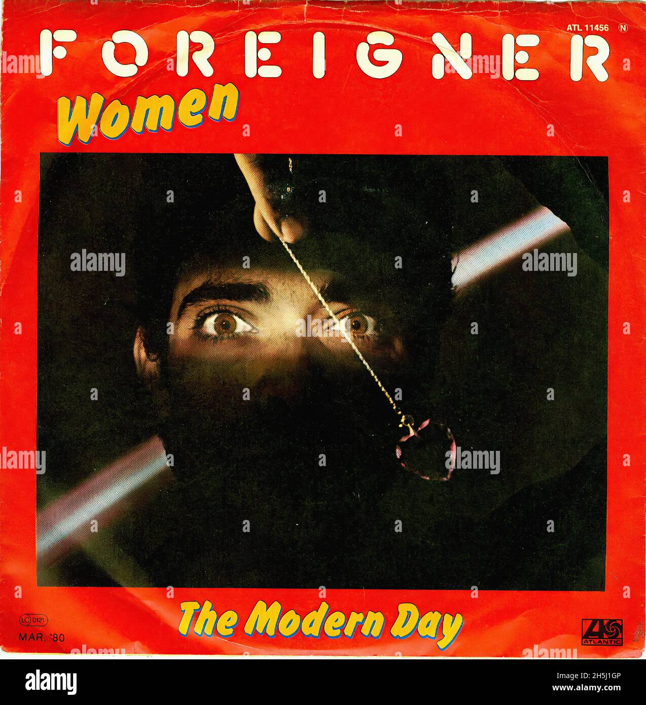 Vintage single record cover - Foreigner - Women - D - 1979 02 Stock ...