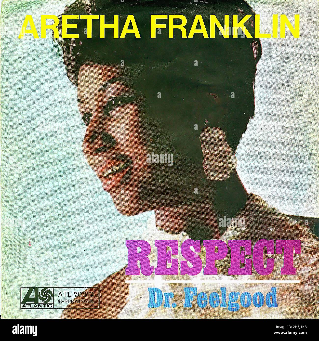 Vintage single record cover - Franklin, Aretha - Respect - D - 1967 ...