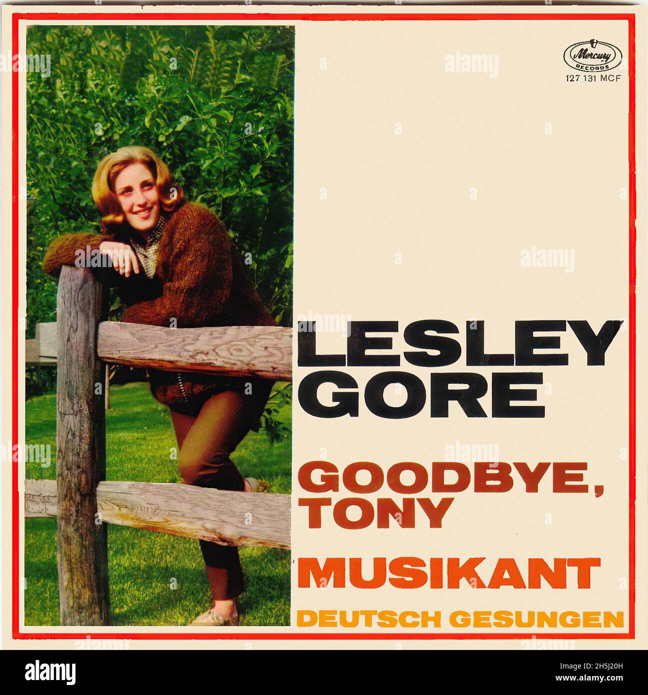 Vintage single record cover - Gore, Lesley-Goodbye Tony- D - 1963 Stock ...