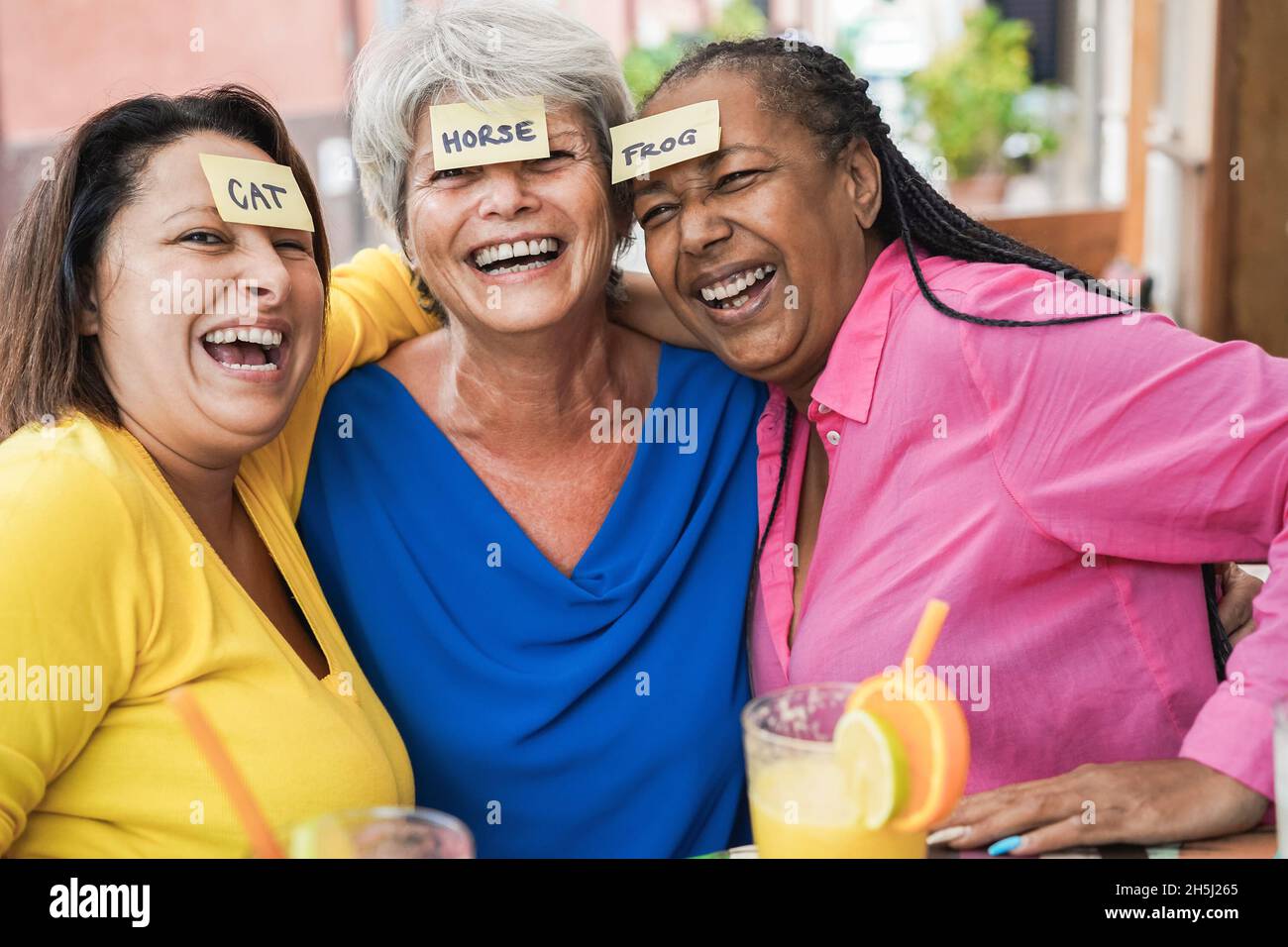 Sticky head game hi-res stock photography and images - Alamy