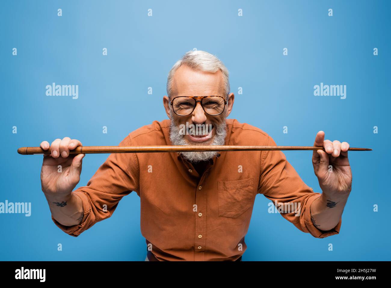 Holding pointer stick hi-res stock photography and images - Alamy
