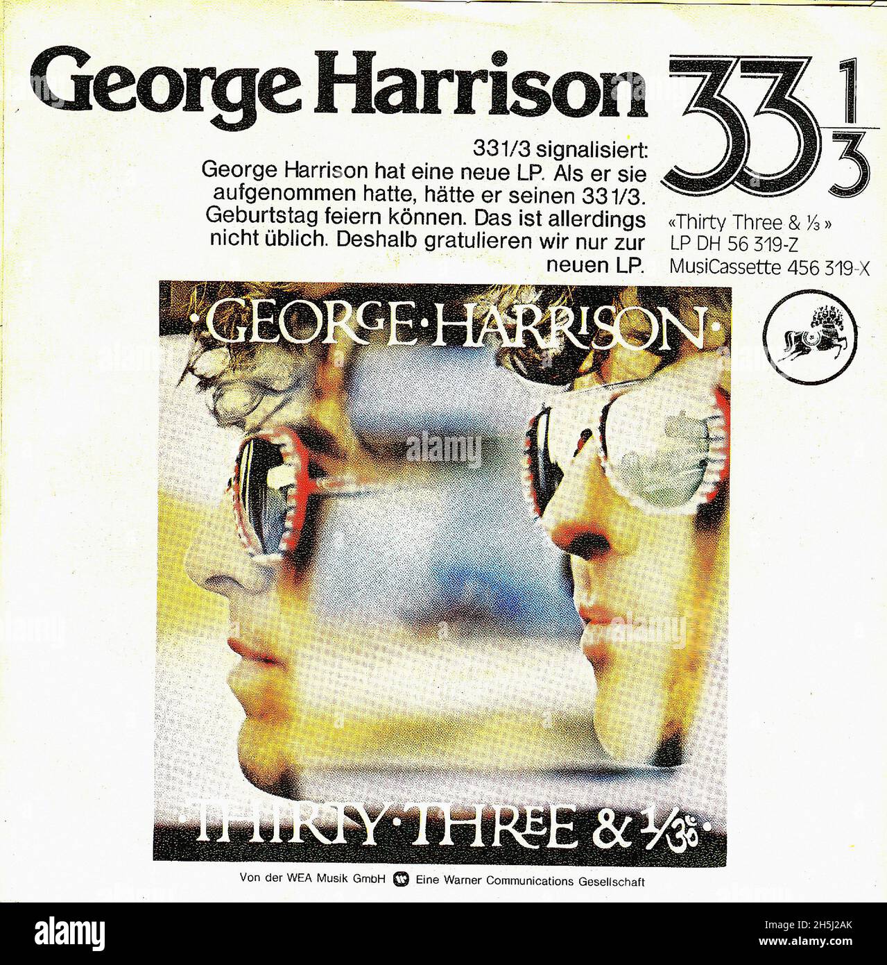 George harrison 1976 hi-res stock photography and images - Alamy