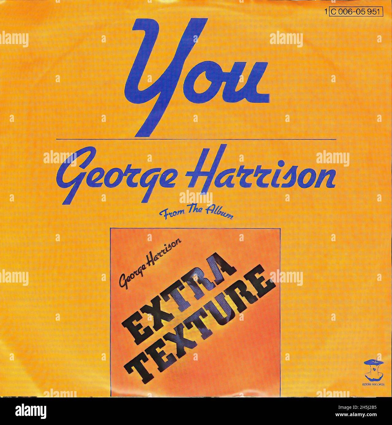 Vintage single record cover - Harrison, George - You - D - 1975 00001 ...