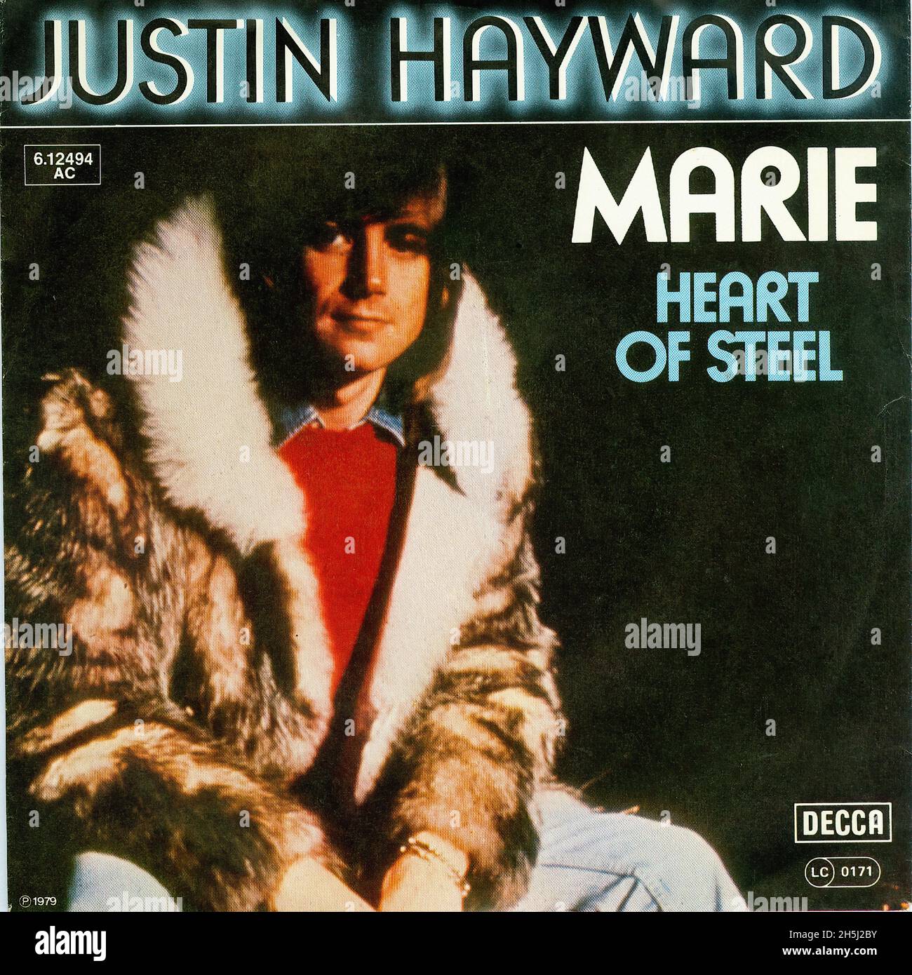 Vintage single record cover - Hayward, Justin - Marie - D - 1979 Stock ...