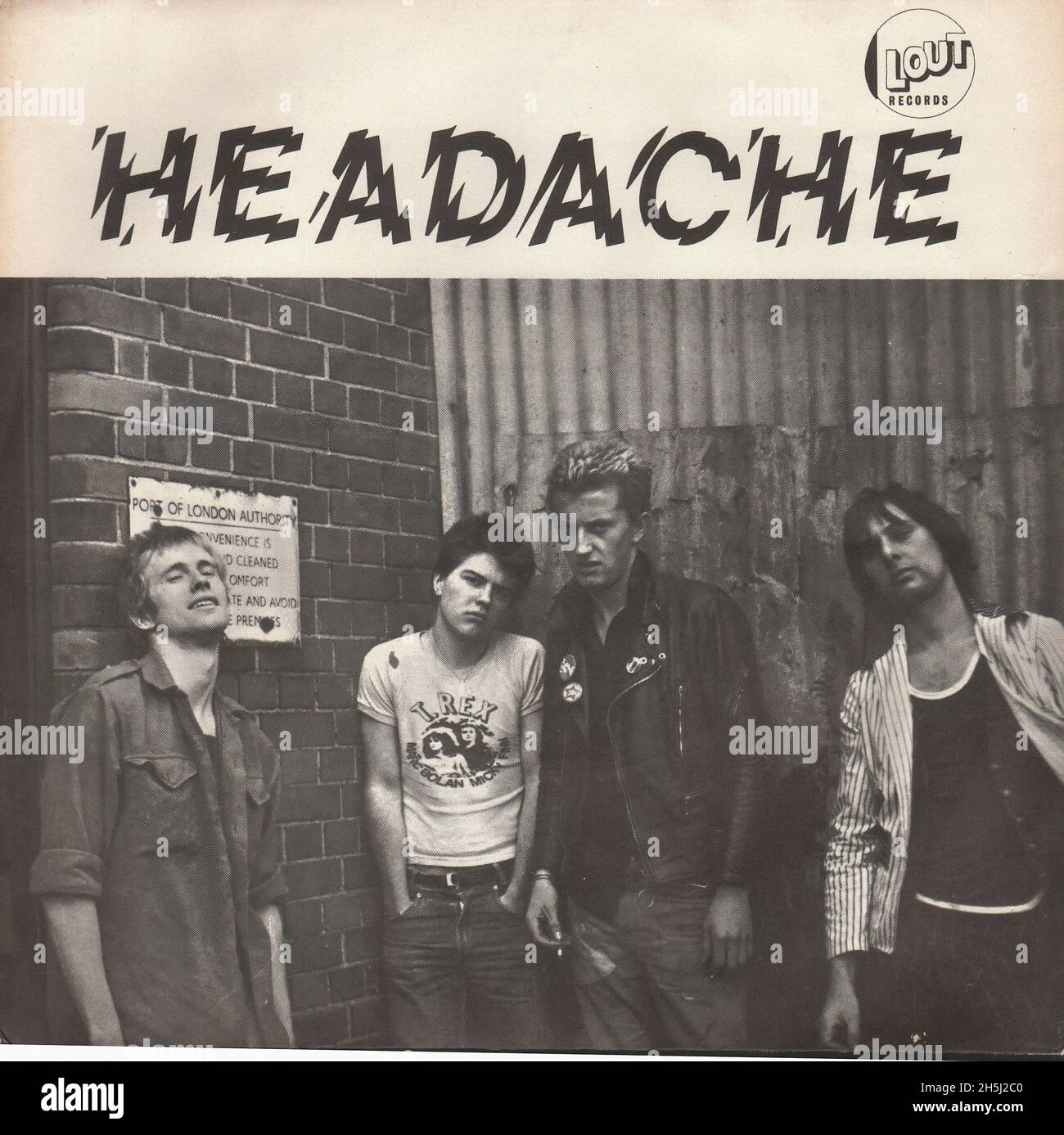 Vintage single record cover - Headache - Can't Stand Still - UK - 1977 ...