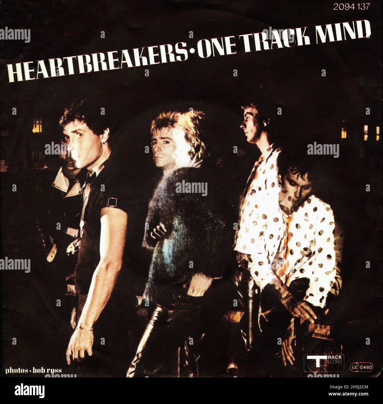 Vintage single record cover - Heartbreakers, The - 3 - One Track Mind ...