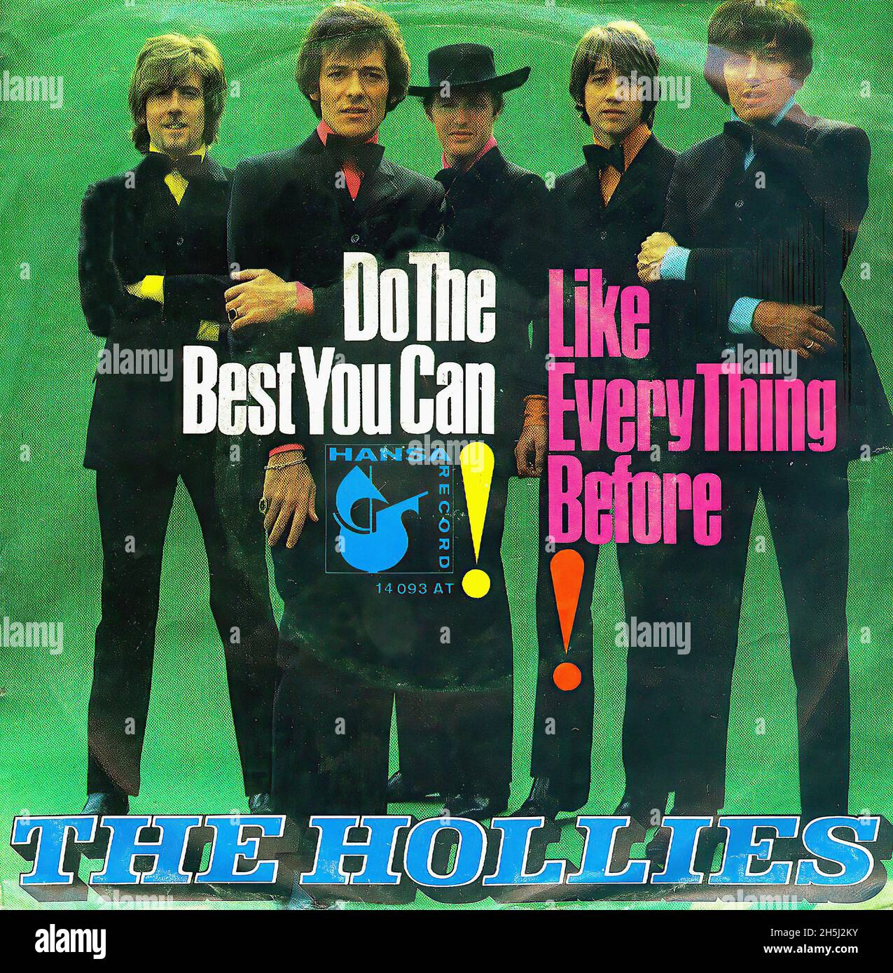 Vintage single record cover - Hollies, The - Do The Best You Can - D ...