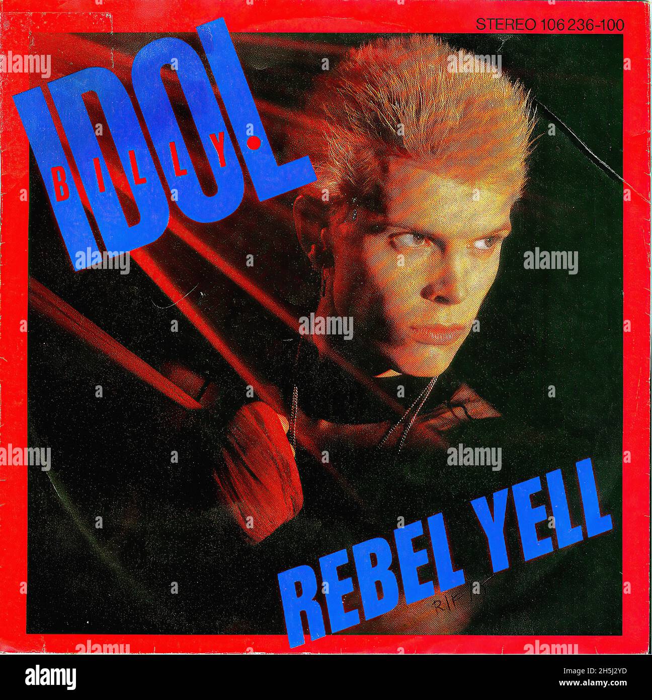 Billy Idol White Wedding Album Cover