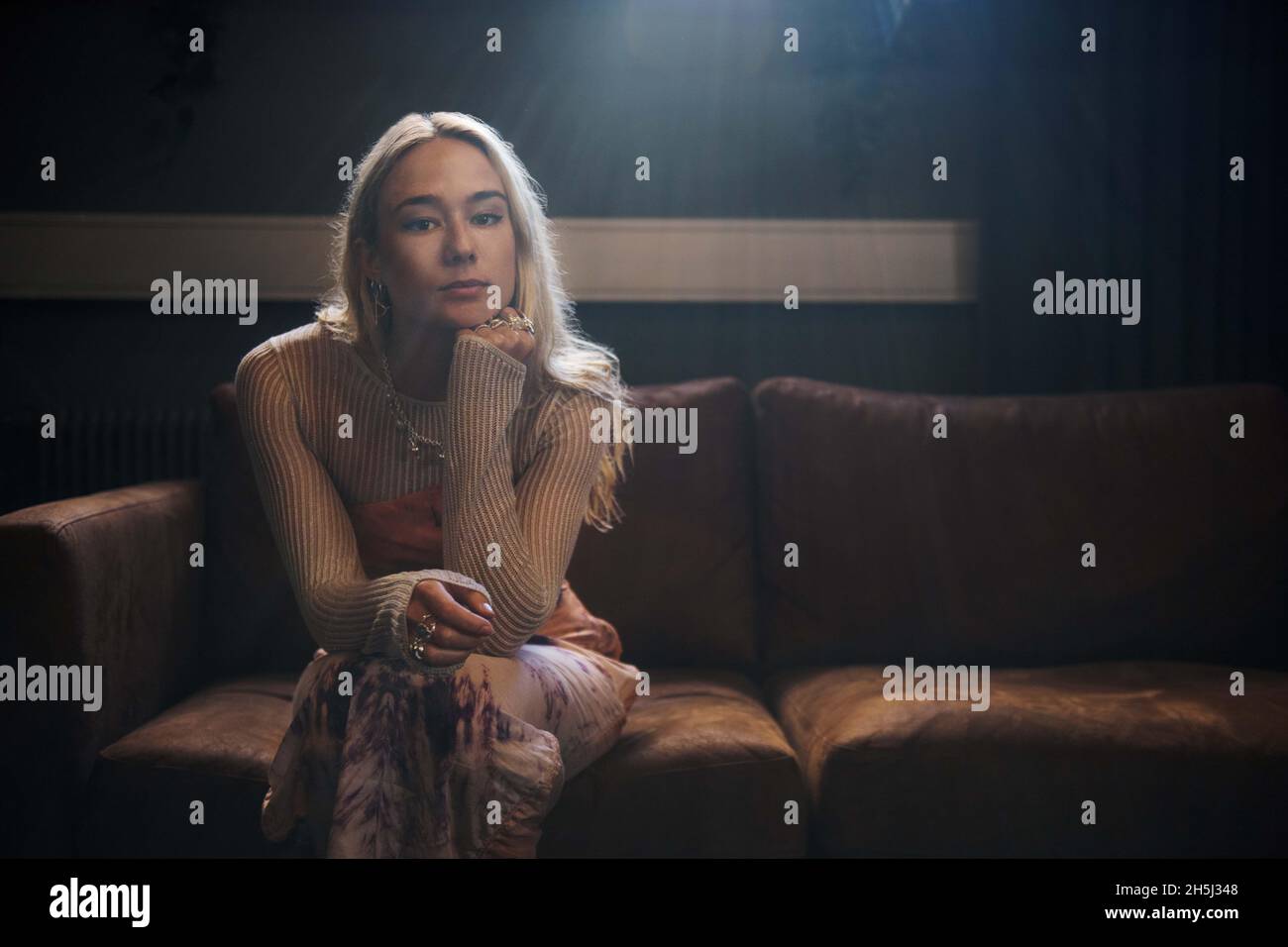 Actress and singer Alba August photographed in Stockholm, Sweden, on ...