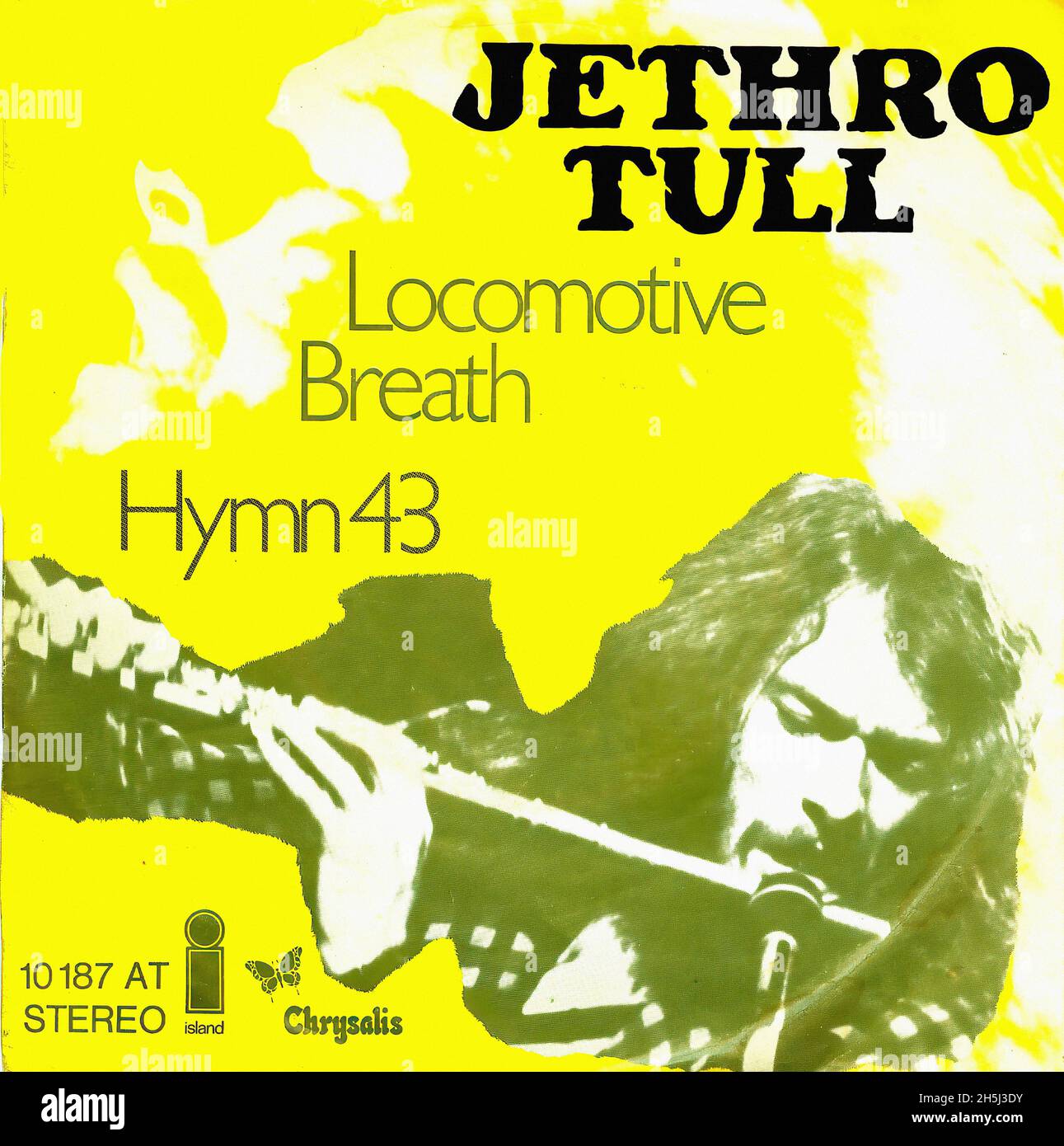 Vintage single record cover - Jethro Tull - Locomotive Breath - D ...