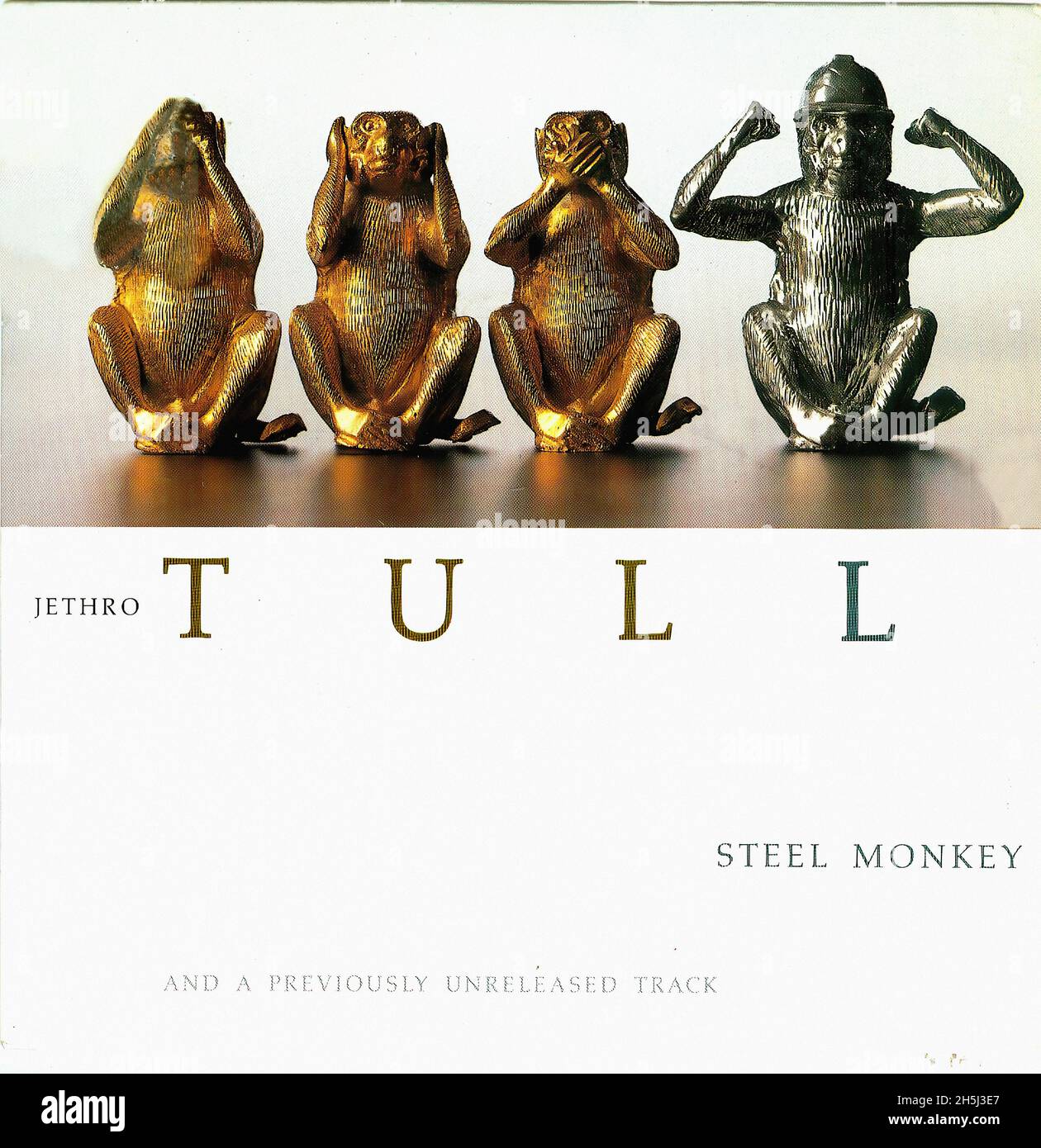 Vintage single record cover - Jethro Tull - Steel Monkey - UK - 1987 ...
